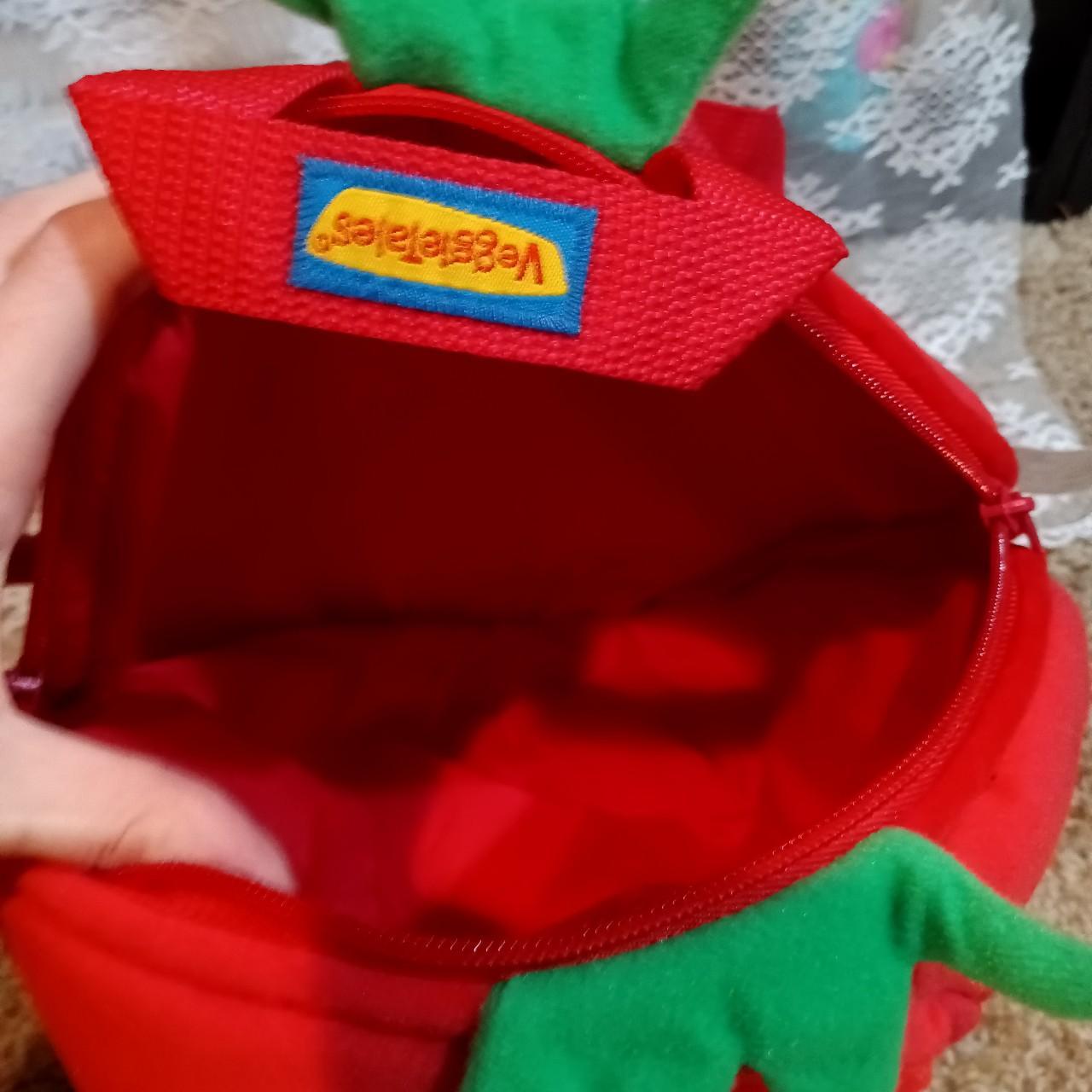 VeggieTales Backpack Bob the Tomato... - Depop