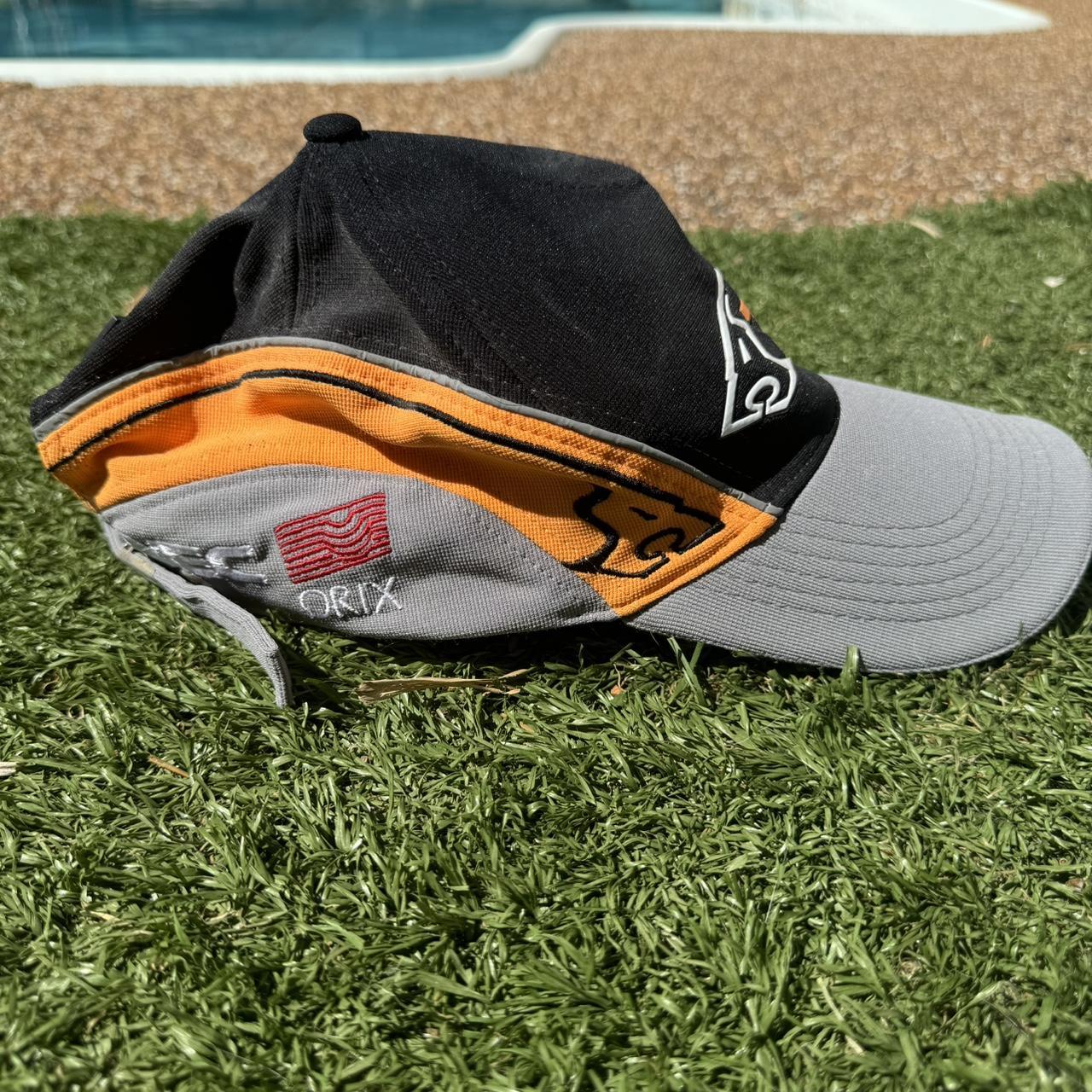 Toll HSV Dealer Team hat in black and orange - Depop