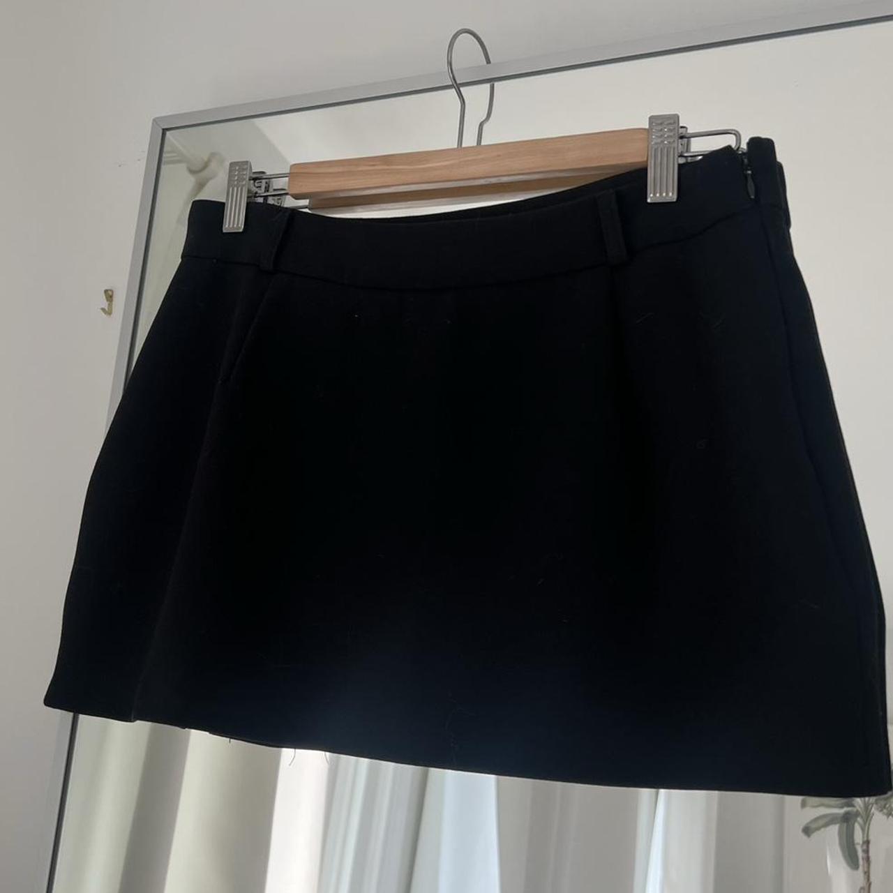 Style Addict Side Split Mini Skirt - Black. Lightly... - Depop