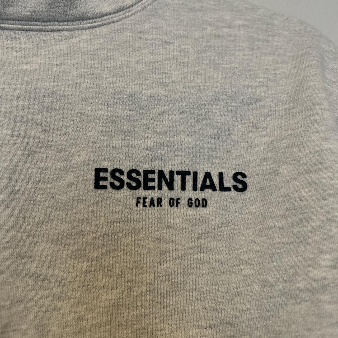 ESSENTIALS FOG TURTLENECK CREWNECK marked size kids... - Depop