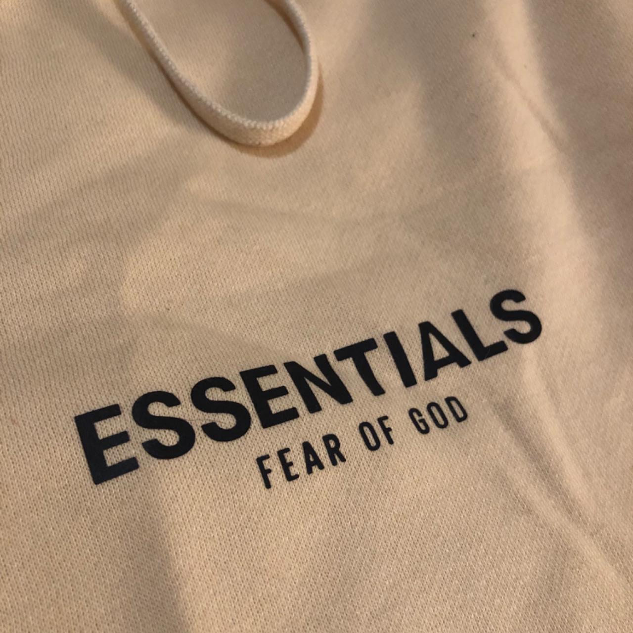 Fear of God Men's Cream Shorts | Depop