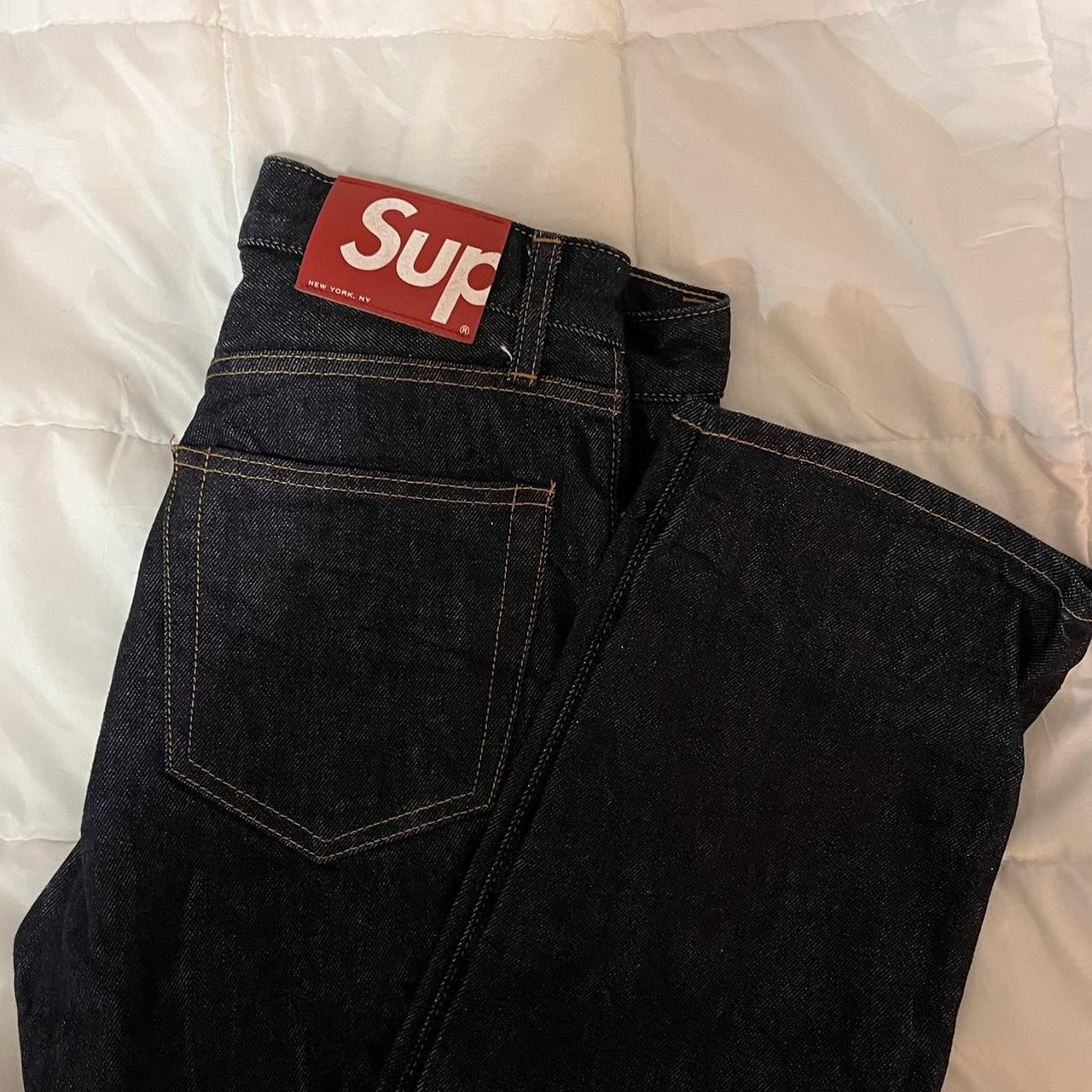 supreme jeans i purchased last year and only wore... - Depop