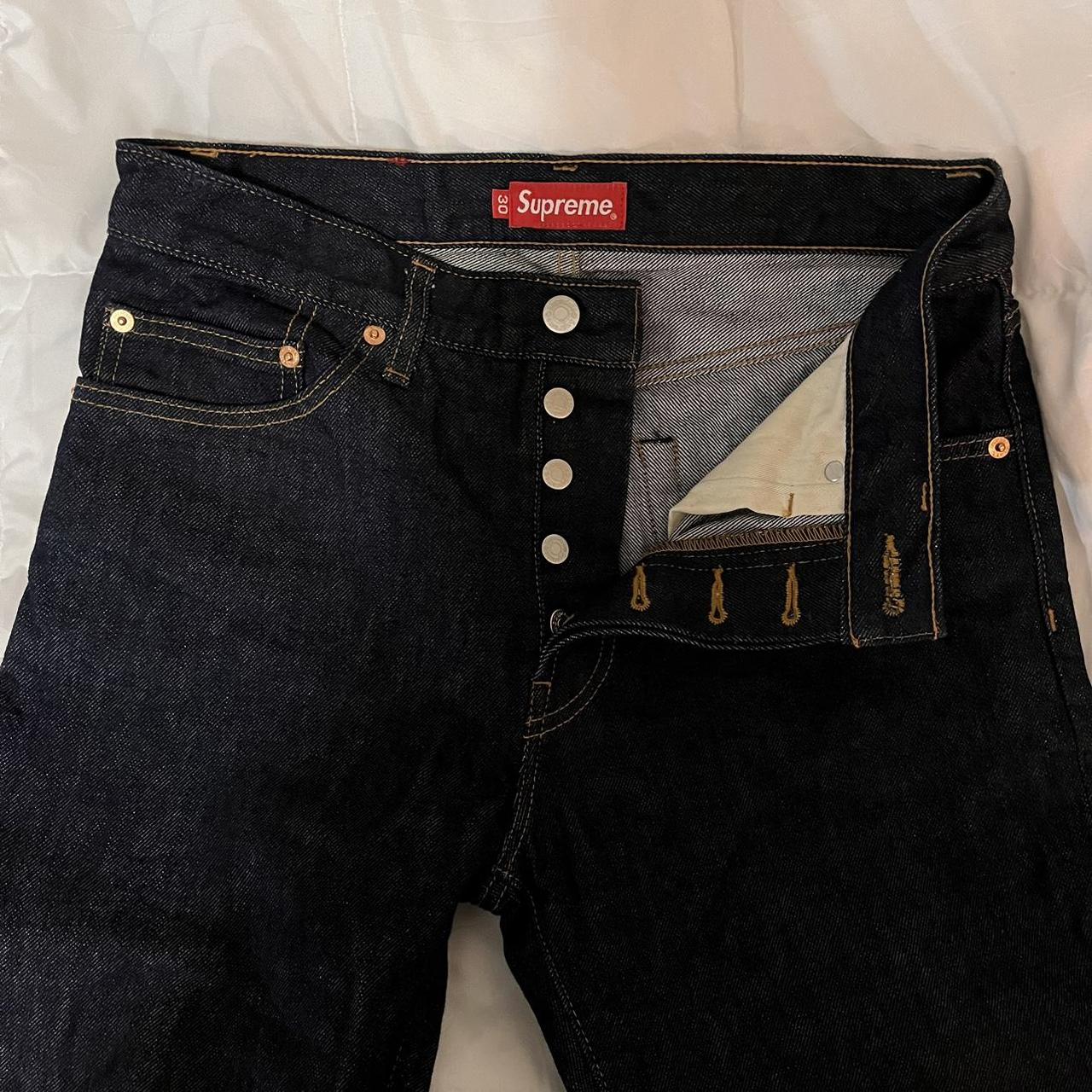 supreme jeans i purchased last year and only wore... - Depop