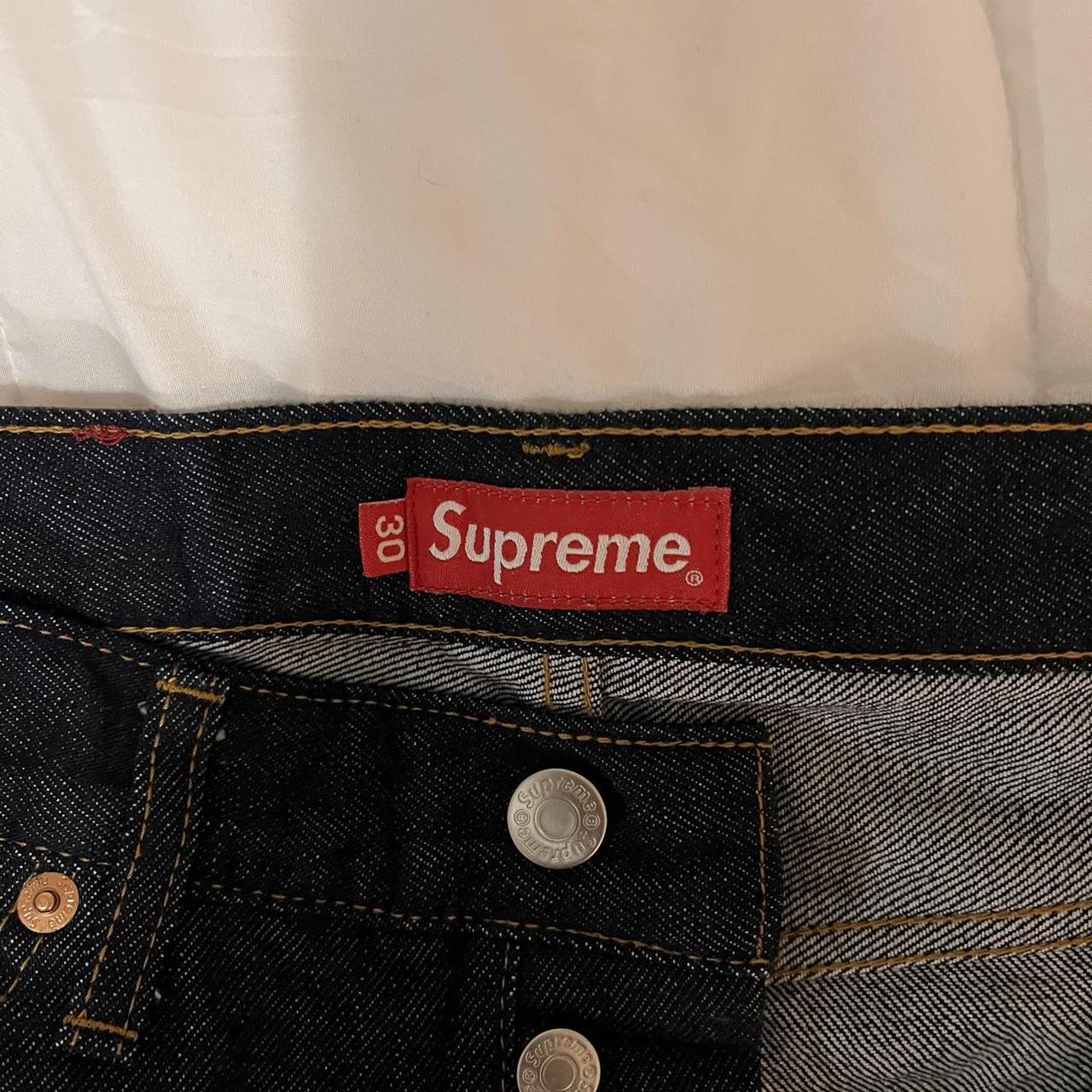 supreme jeans i purchased last year and only wore... - Depop