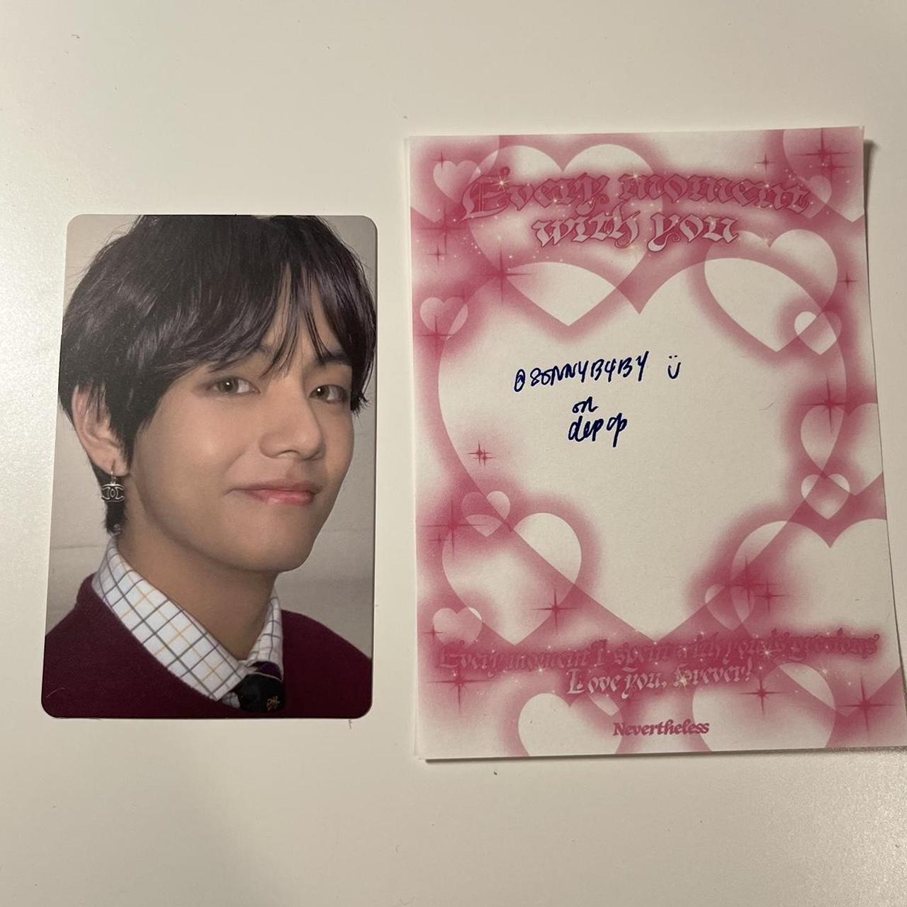 BTS V taehyung photocard / pc Official; map of the... - Depop