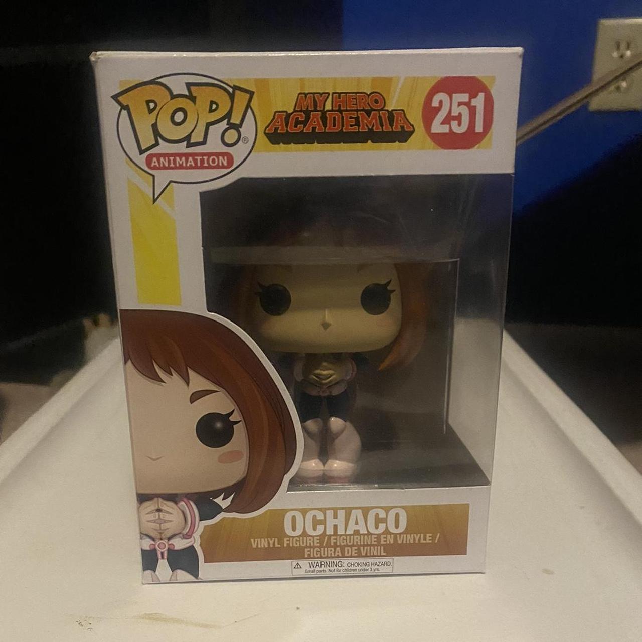 my hero academia ochako uraraka funko pop. never... - Depop