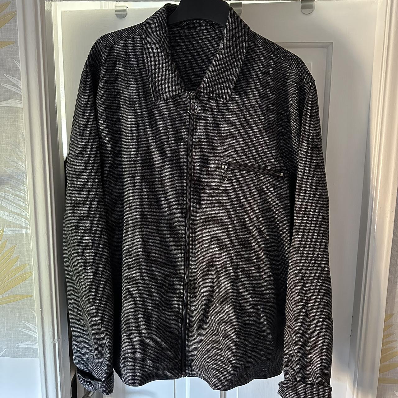 Topman smart zip up jacket. Size XL. Great... - Depop