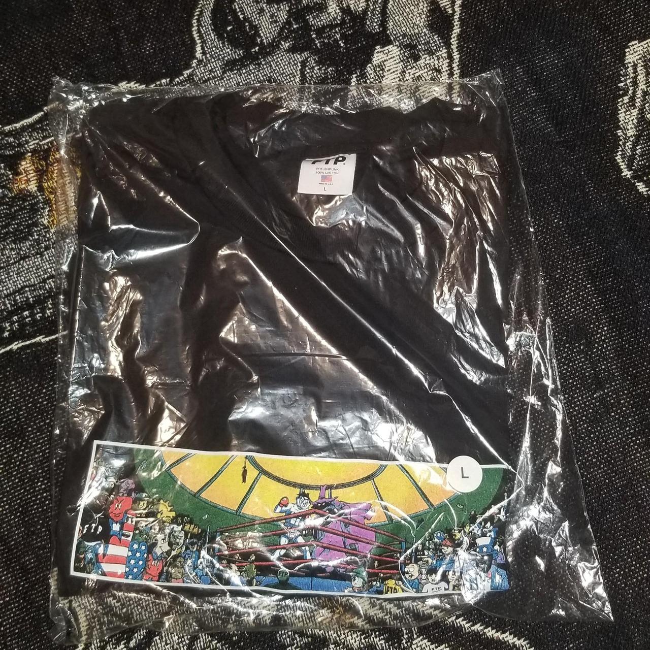 Ftp fight night tee black size L. Deadstock #ftp... - Depop