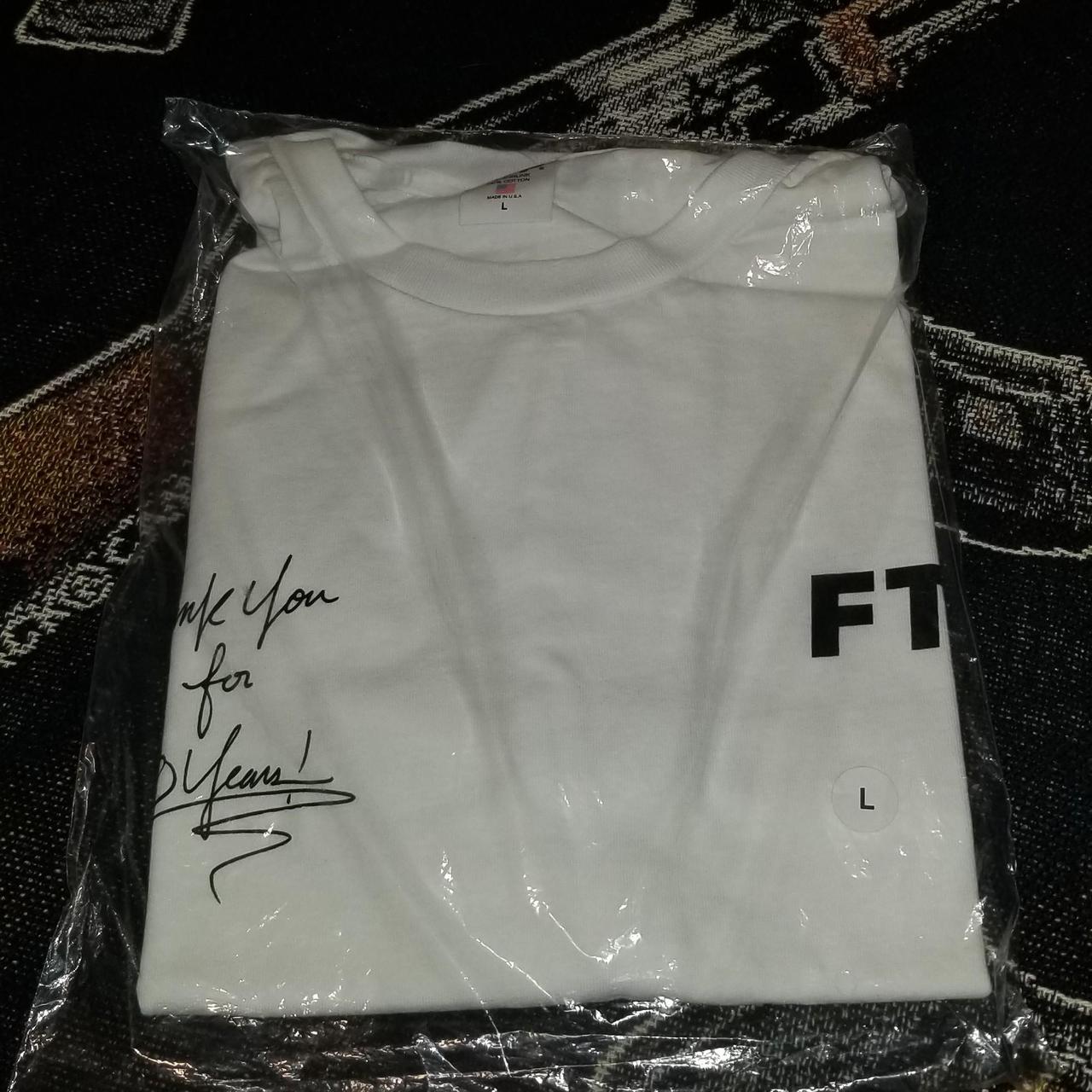 Ftp thank you tee size L deadstock #ftp... - Depop