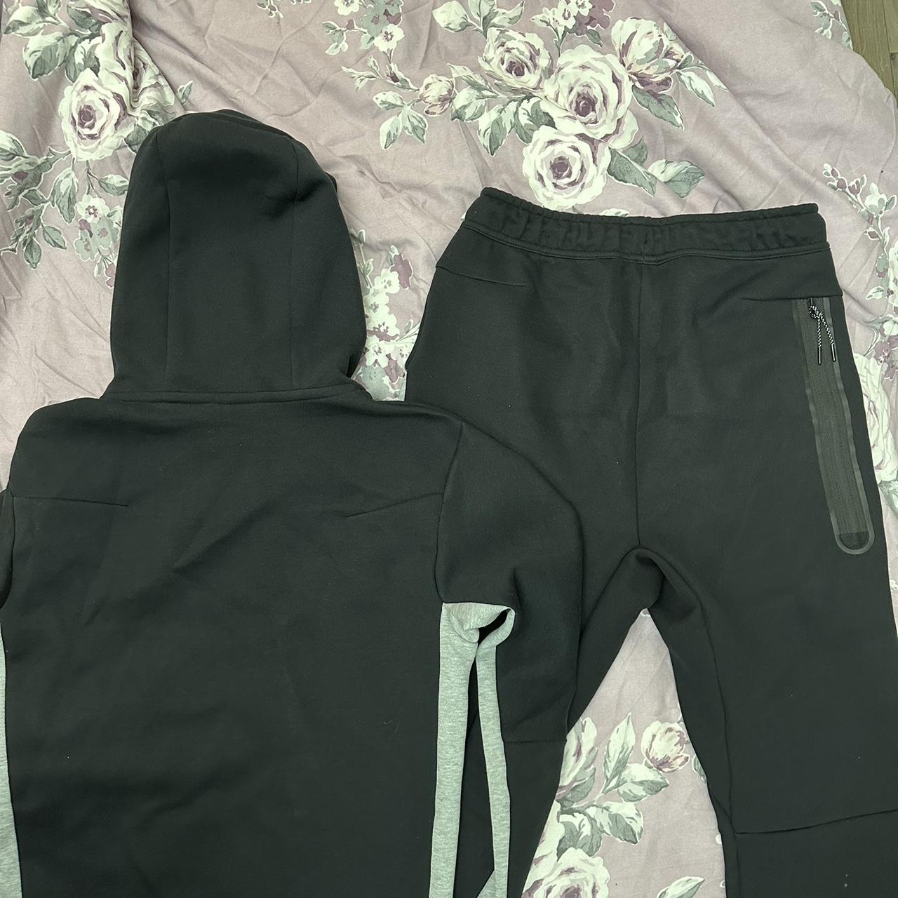 Grey/Black Nike tech fleece Rare tech fleece Worn... - Depop