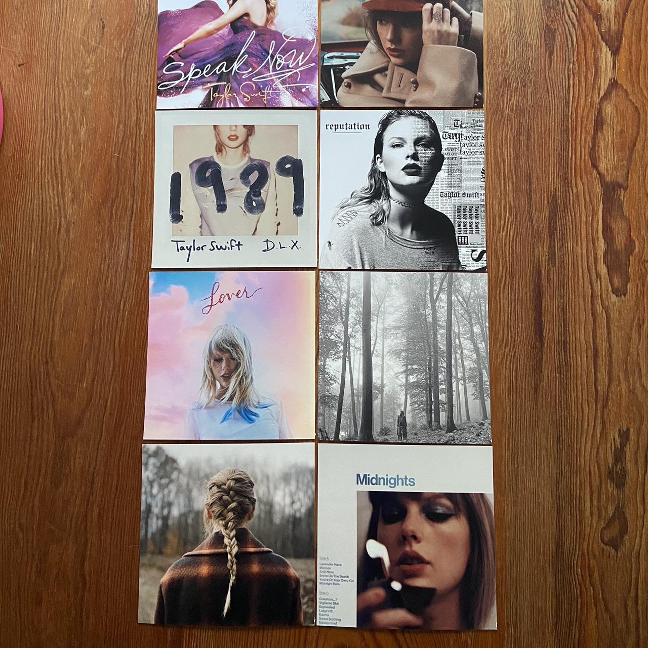 Taylor Swift album cover print collection - all ten... - Depop