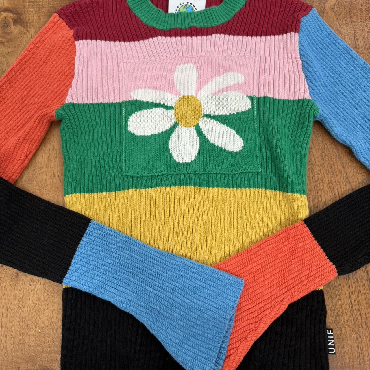 Unif rainbow long sleeve - Depop