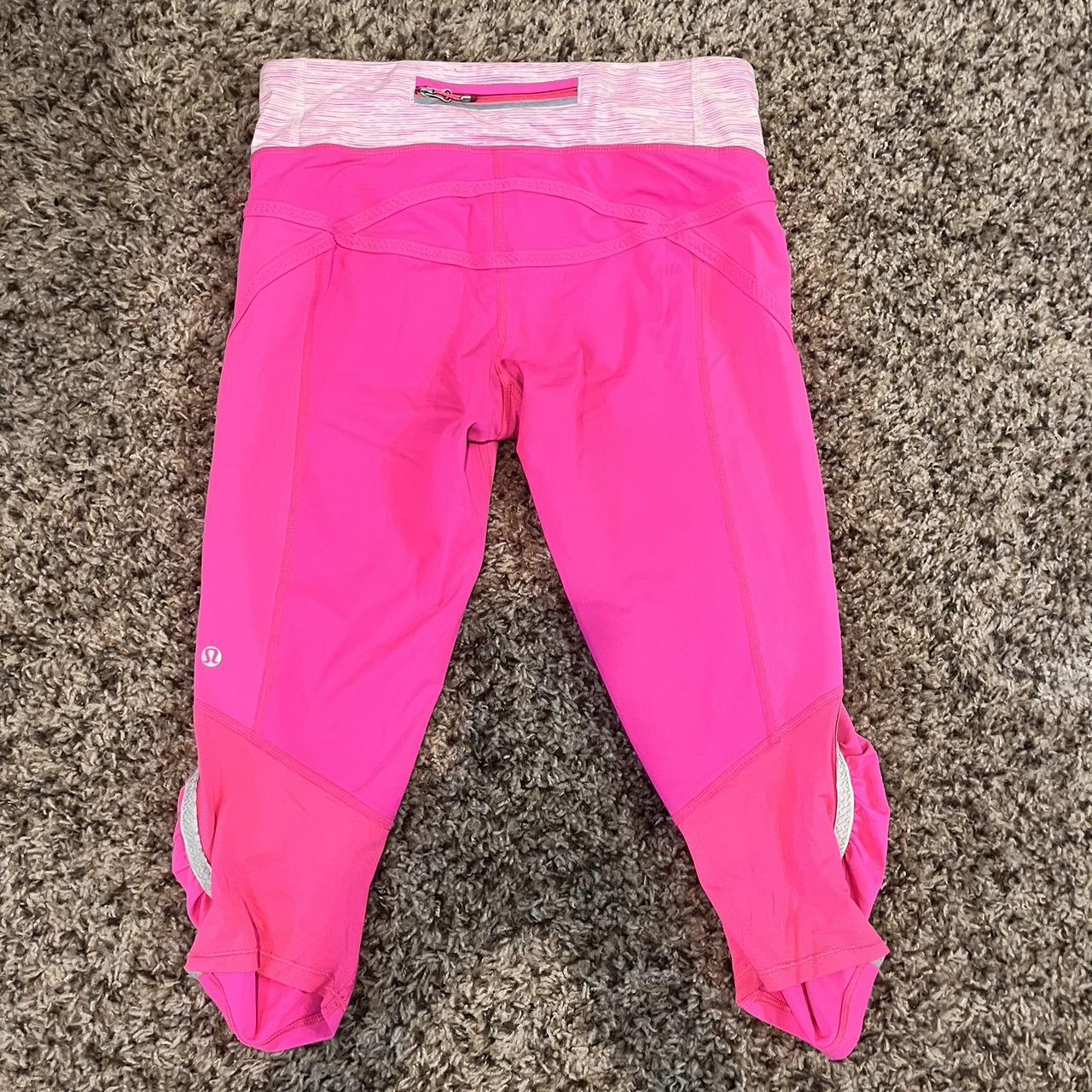 Lululemon Pink Leggings Size 6 Depop