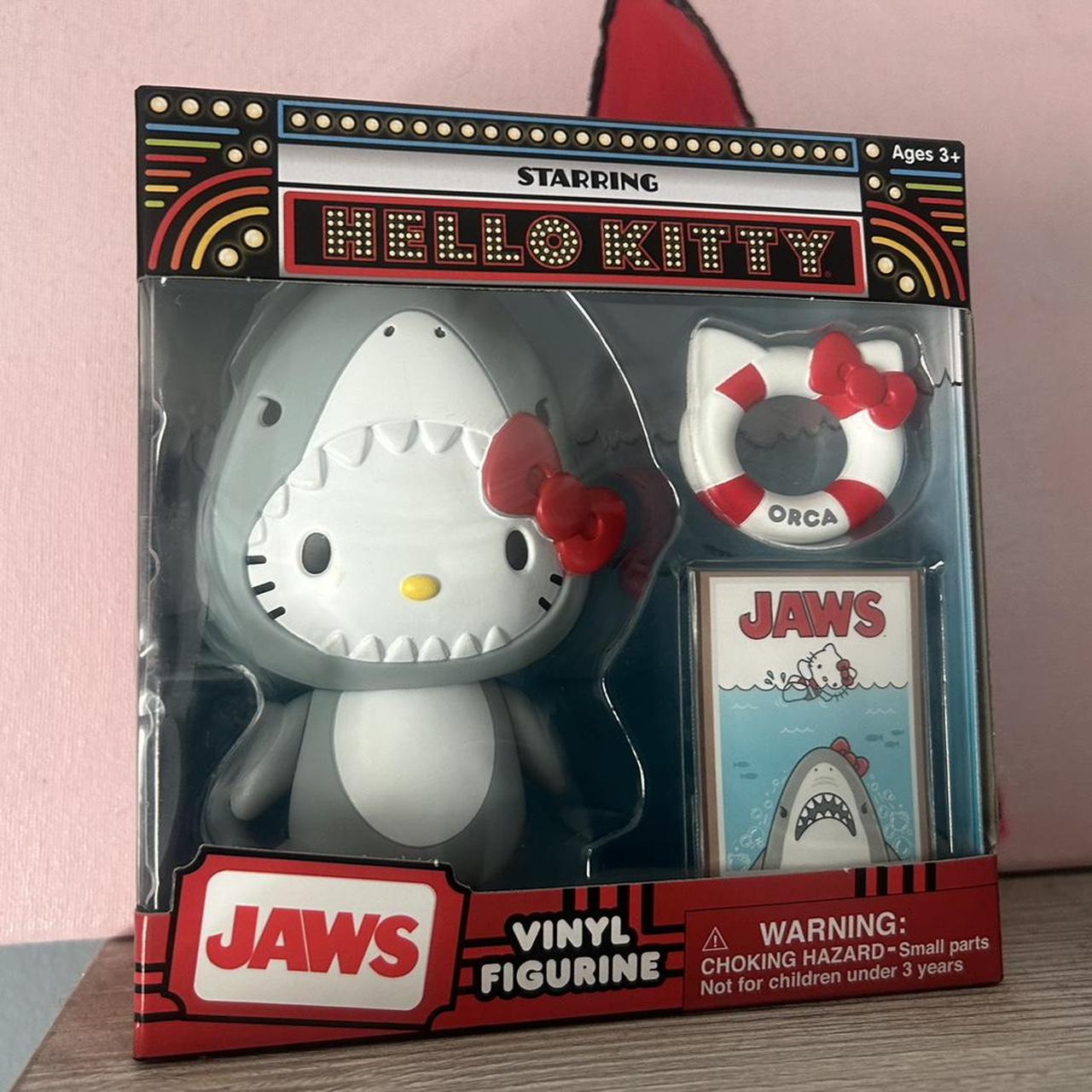Hello Kitty x Jaws vinyl never opened - Depop