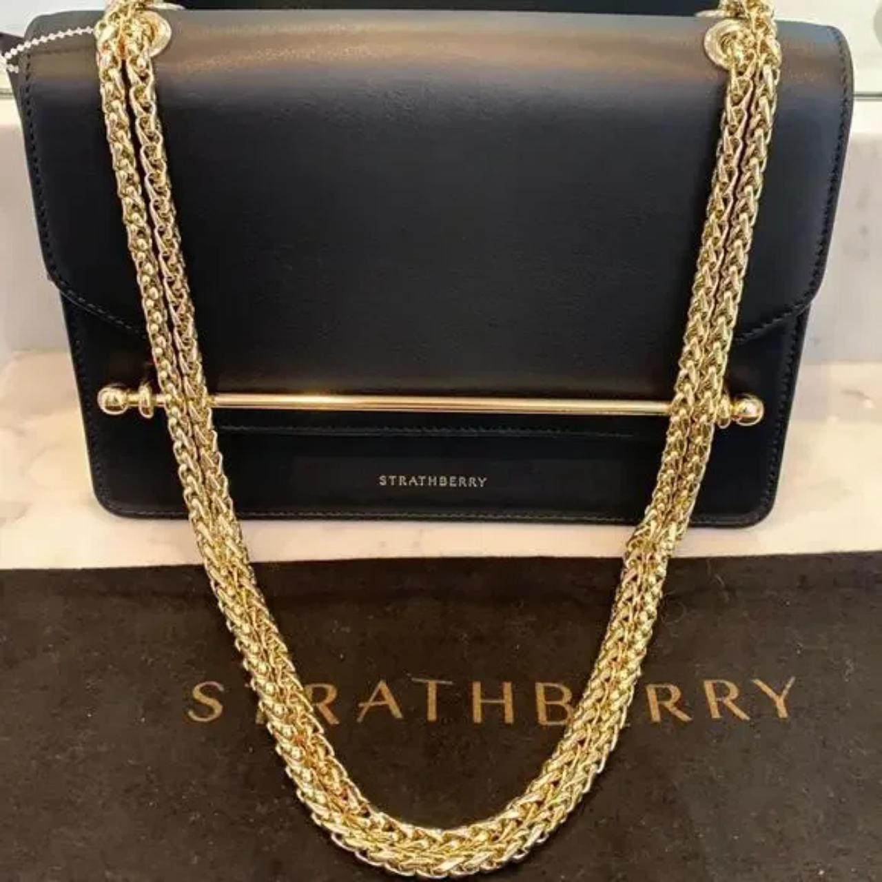 Strathberry East West Black NWT... - Depop