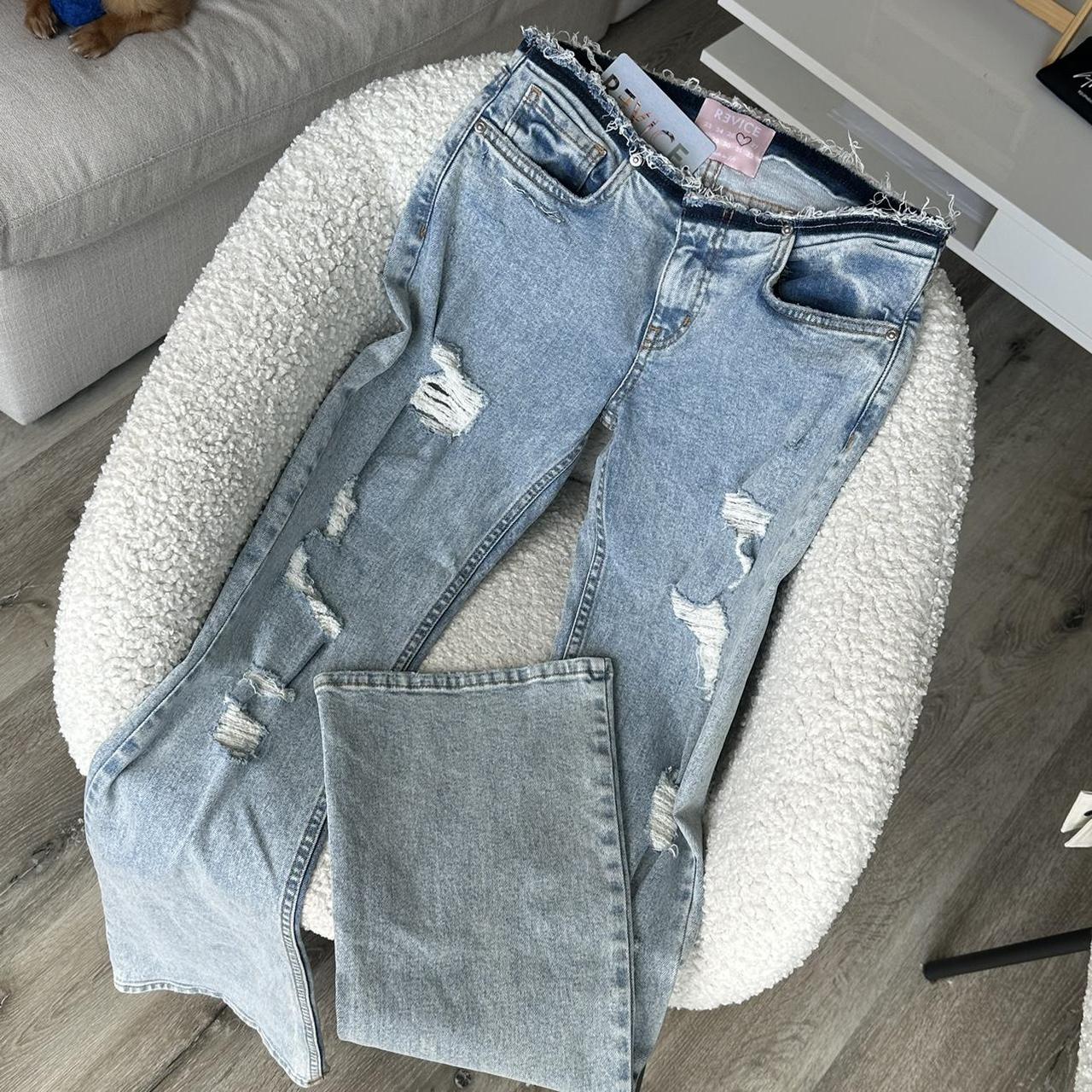 Revice Y2K Low Rise Denim (Original Price :... - Depop