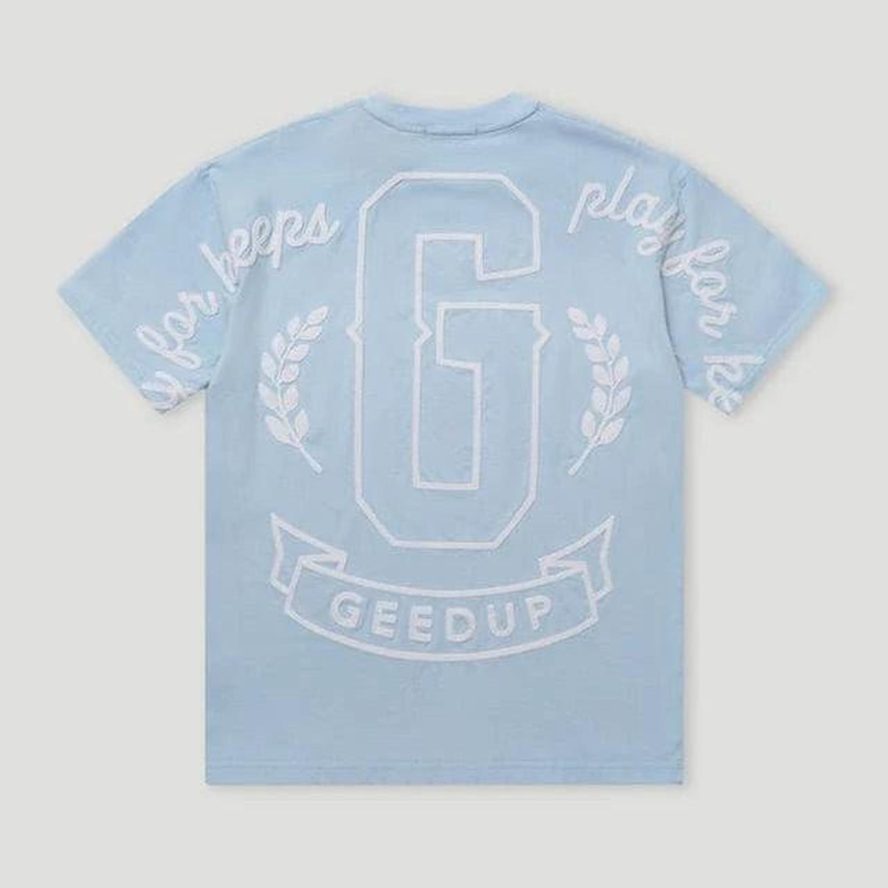 Geedup 'Play For Keeps' Tee - 'Uni Blue'... - Depop
