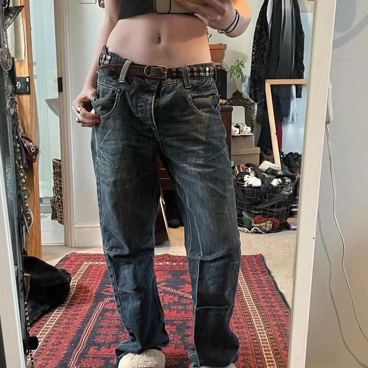 Cross hatch ‘forward thinking’ men’s dark blue... - Depop