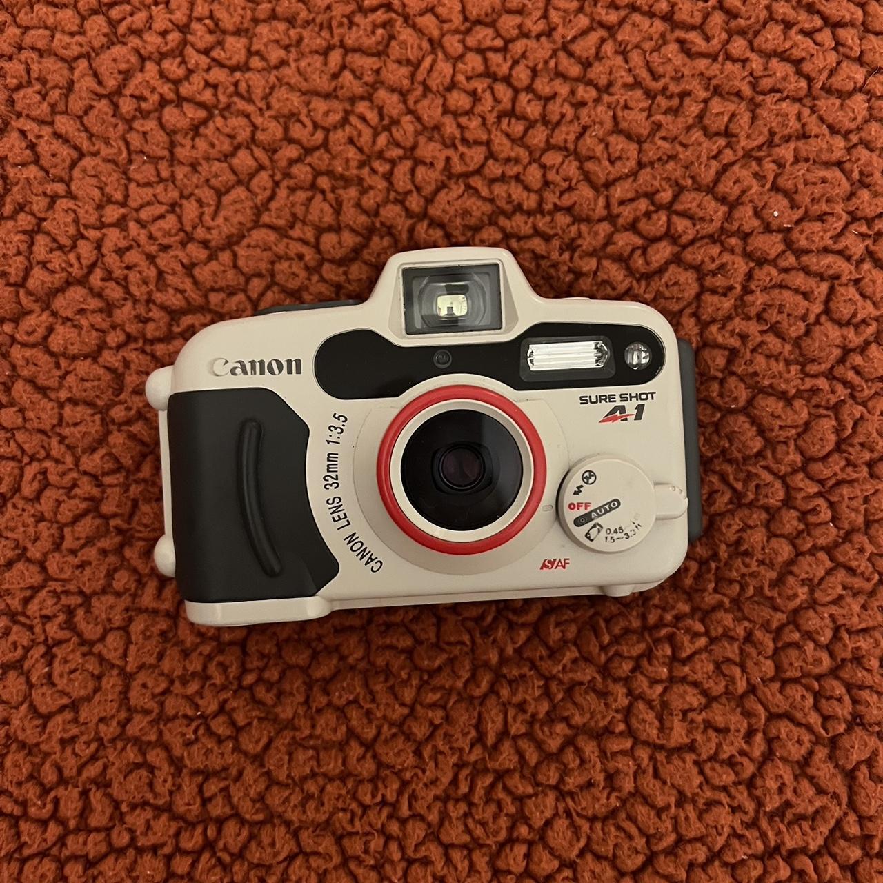 Canon Red and White Cameras-and-accessories | Depop