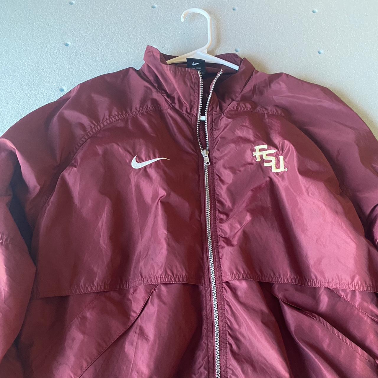 Vintage 1990s Florida State University windbreaker... - Depop
