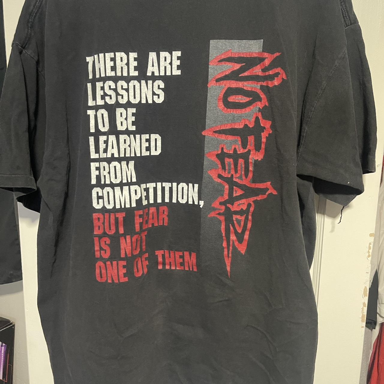 Vintage No Fear Shirt Shirt has a stain on the... - Depop