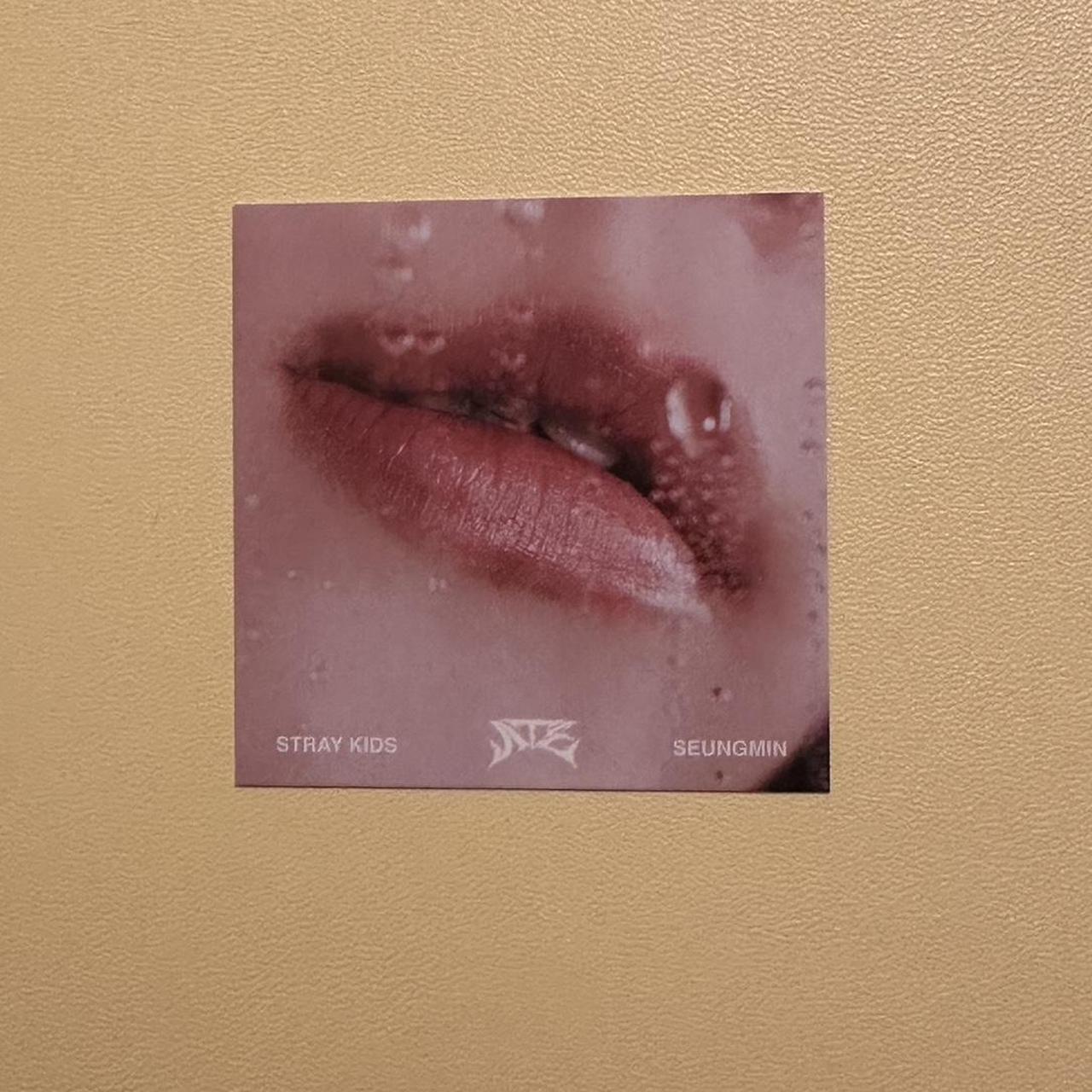 Seungmin ATE lip card WTS or WTT for Hyunjin's... - Depop