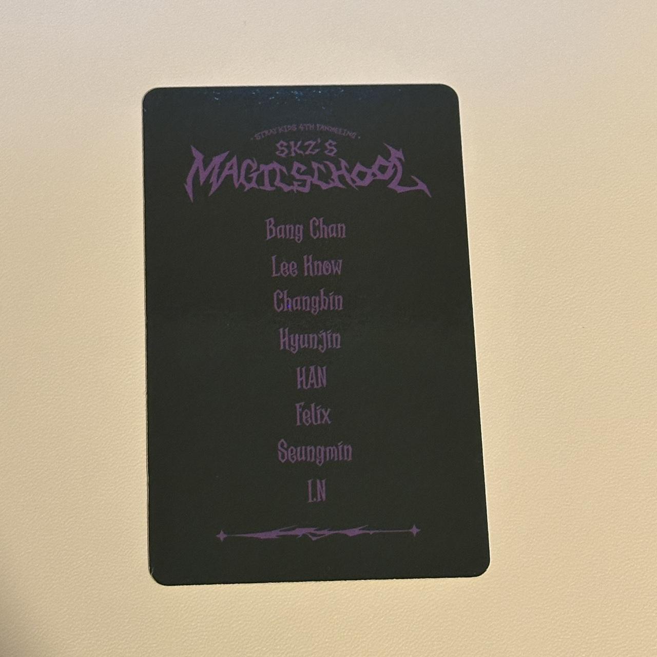 Felix Magic School photocard Official, in perfect... - Depop