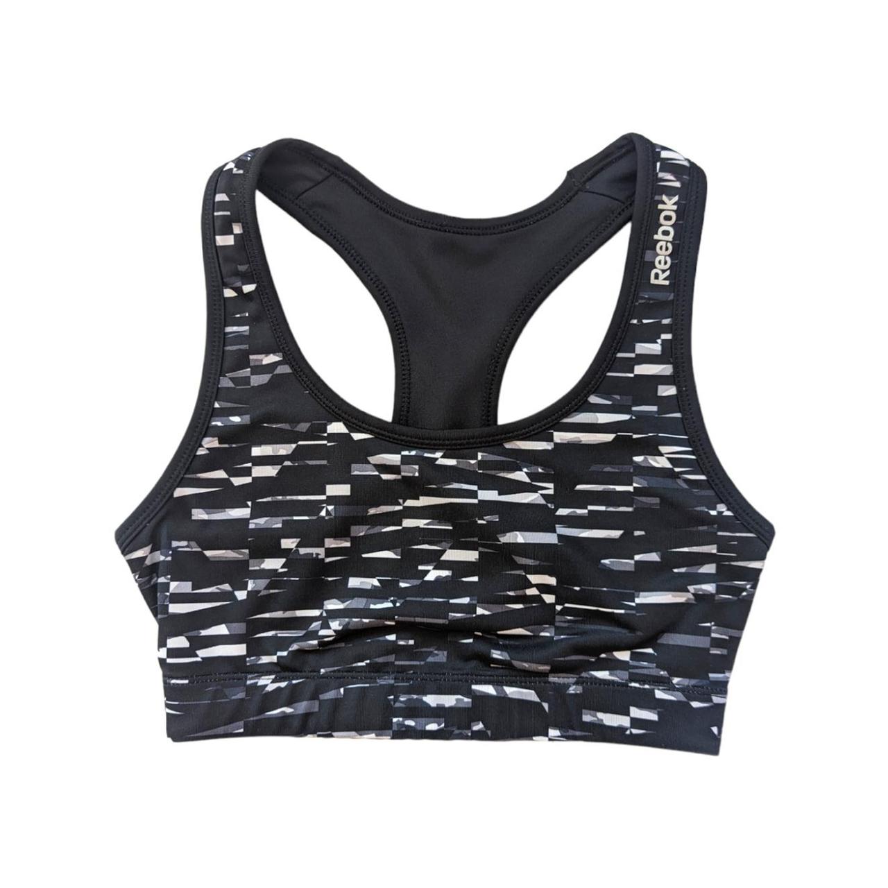 Reebok Reversible Sports Bra No size tag, estimated... - Depop