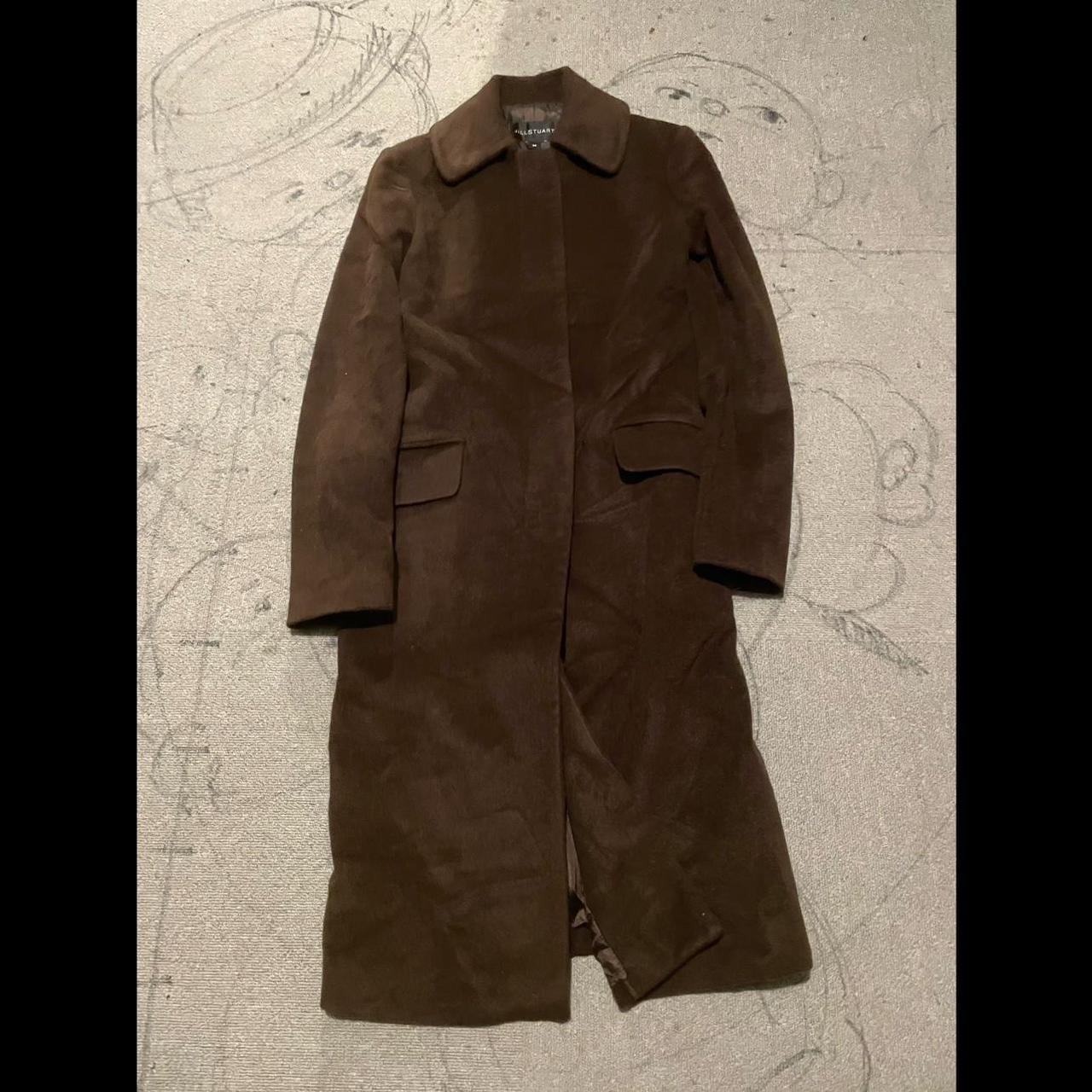 jill stuart front fly coat so,smooth... - Depop