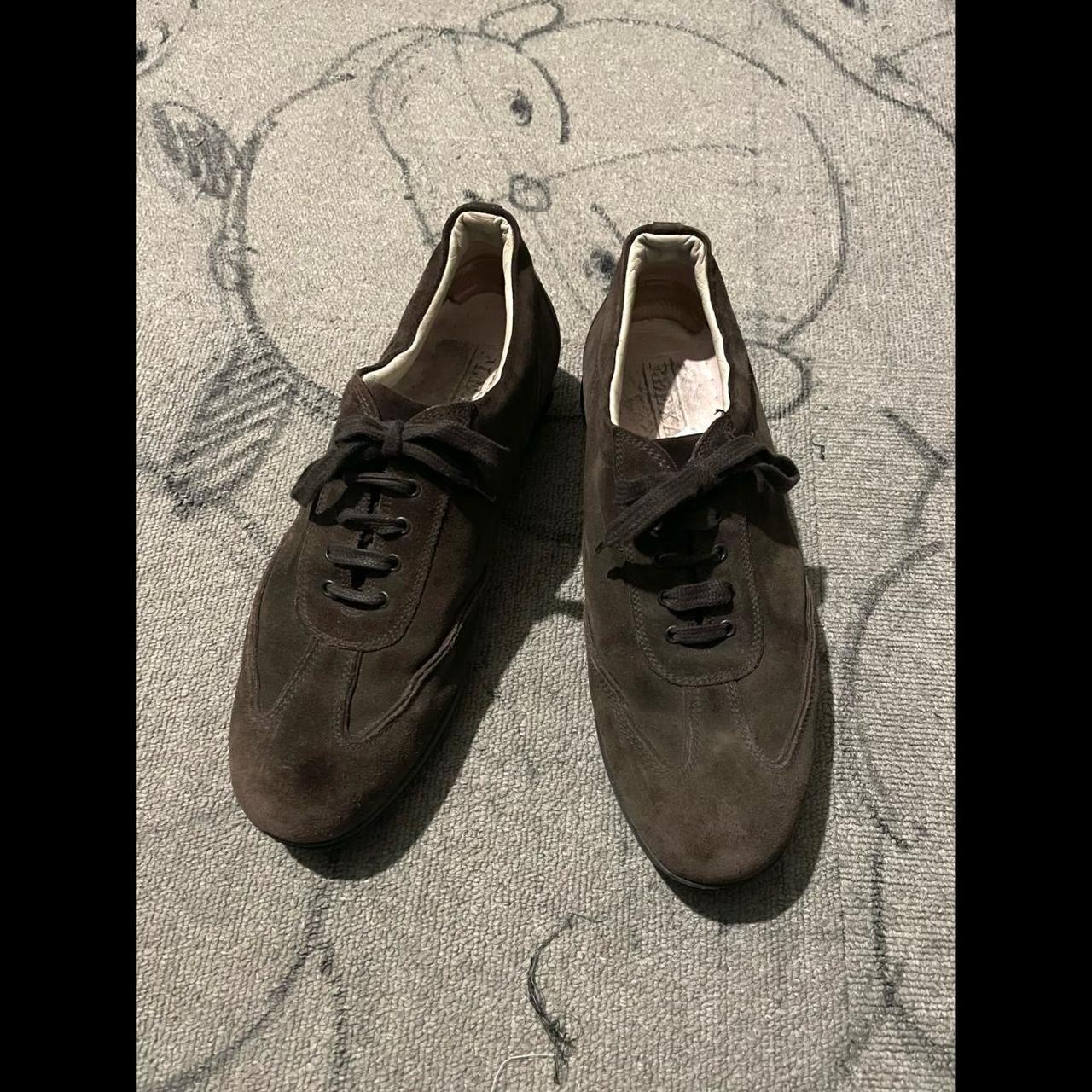 FREXA made in Itary suede lether trainer bought in... | Depop