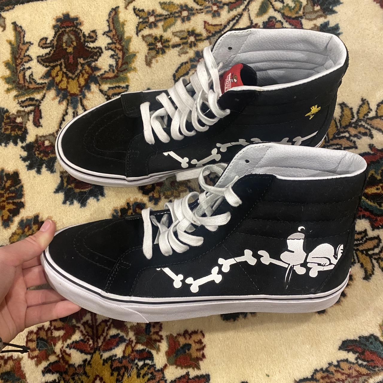 limited edition peanuts vans collab! snoopy and... - Depop