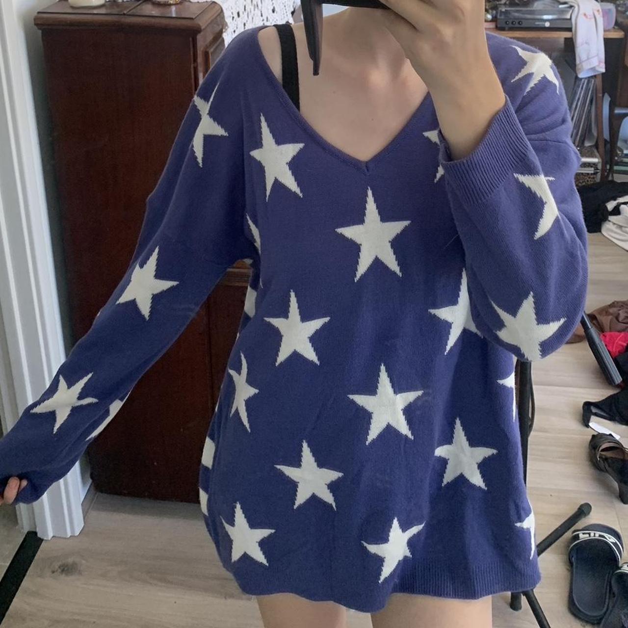 Cute asf star sweater #starsweater #star... - Depop