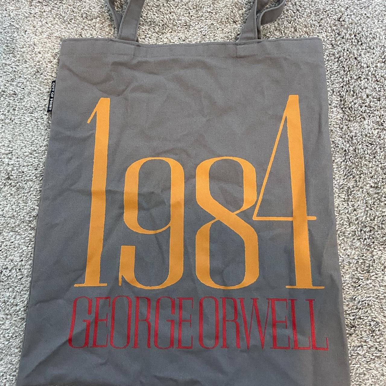 George Orwell's 1984 book/tote bag! Super cute, but... - Depop