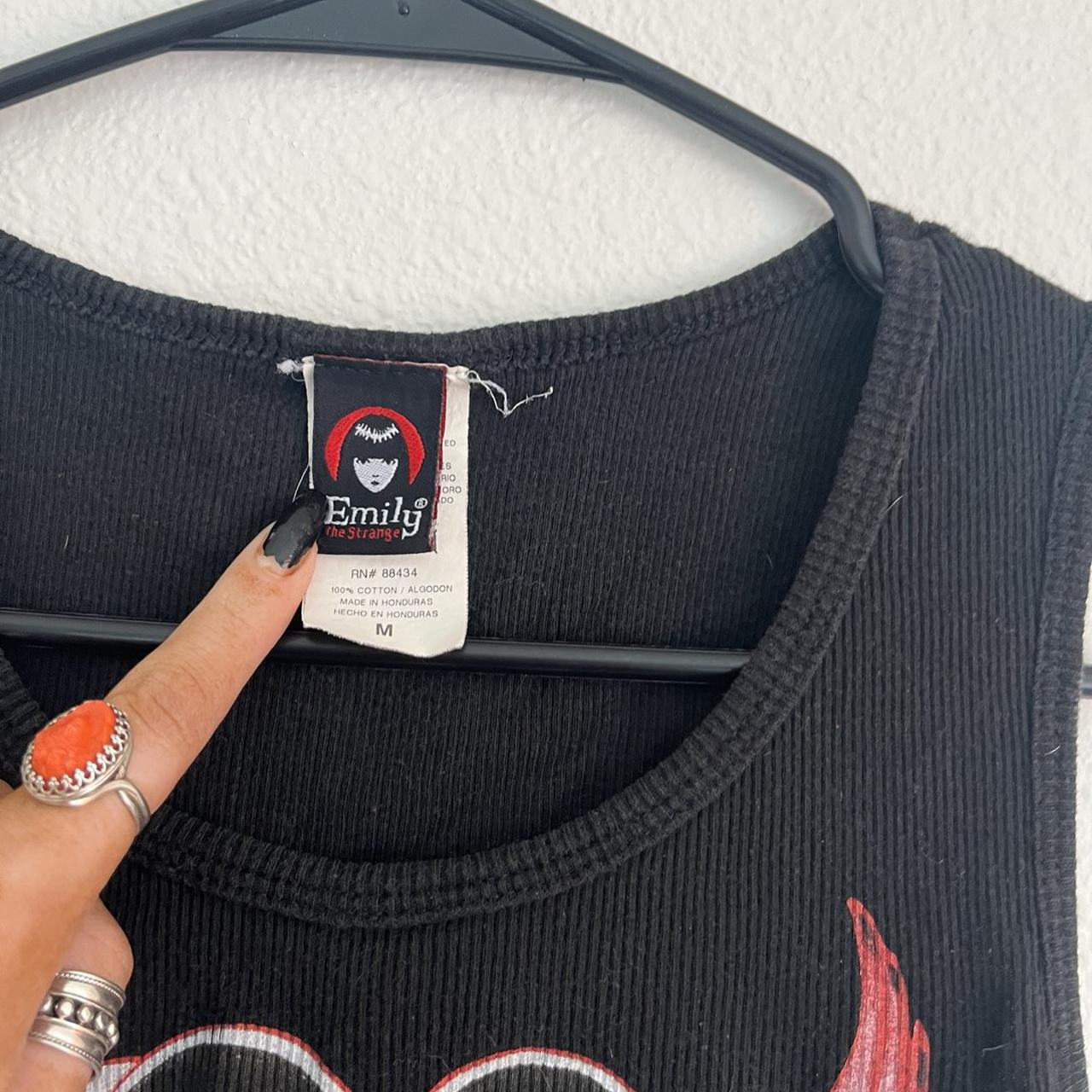 Emily The Strange Tee Size... - Depop