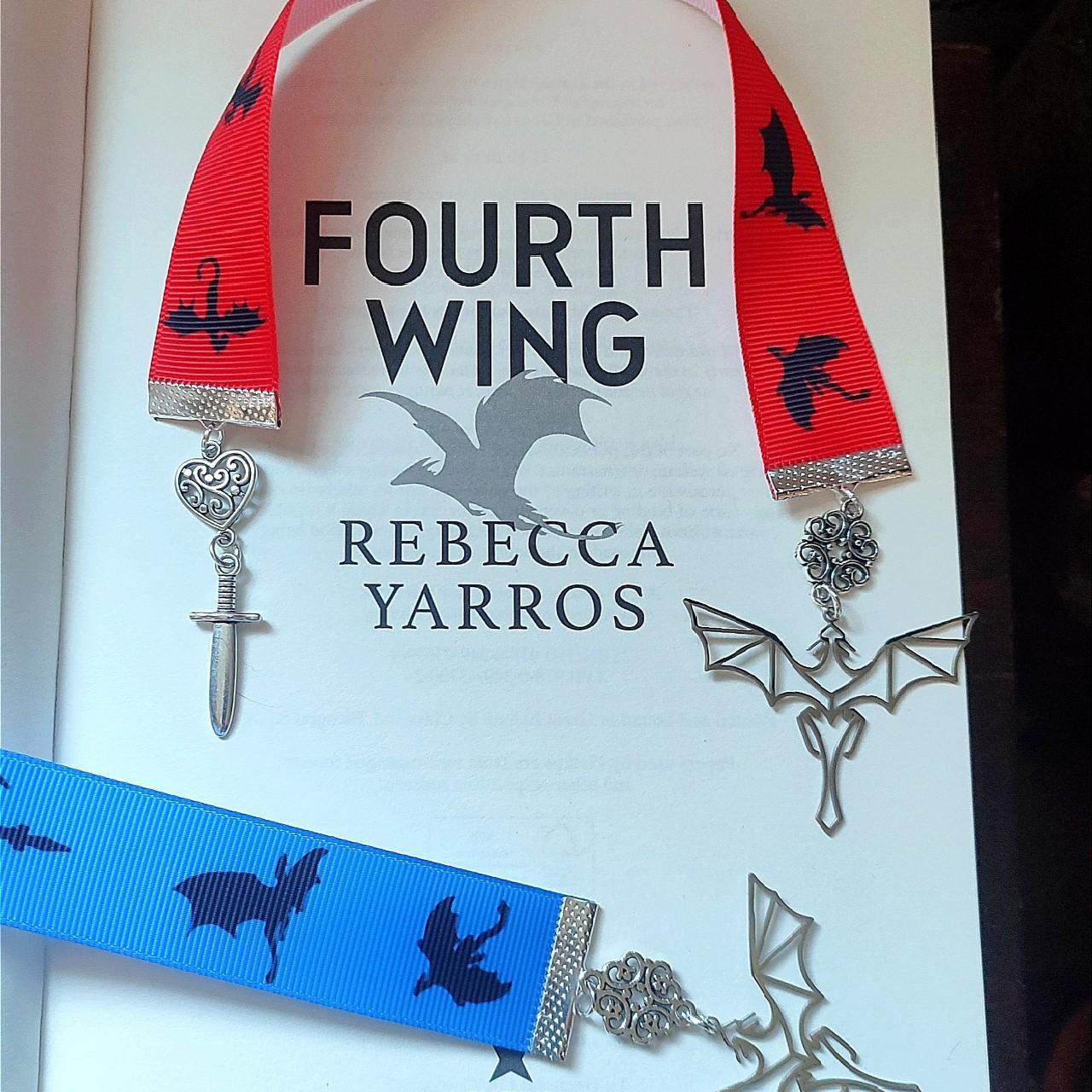 Fourth Wing inspired handmade bookmark A printed... - Depop