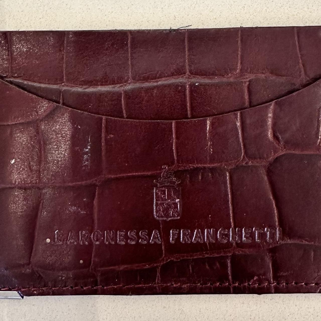 Baroness’s Franchetti card wallet Was a gift used a... - Depop