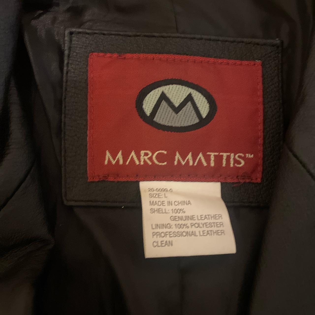 Marc Mattis Long Leather Coat! It’s super cute and... - Depop