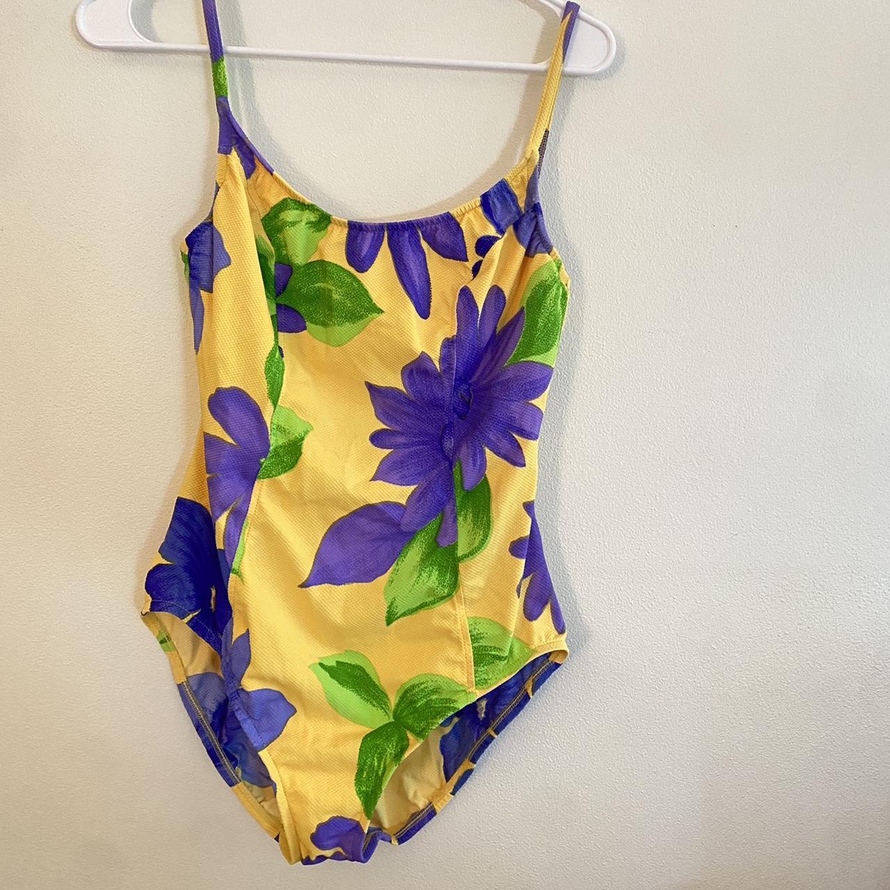 Vintage One Piece Swimsuit Or Tank Best Fit A Depop