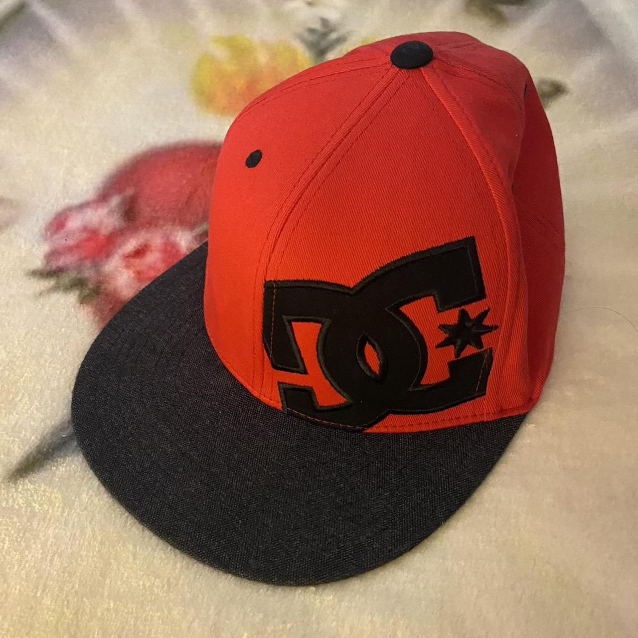 DC Shoes Men's Red Hat | Depop