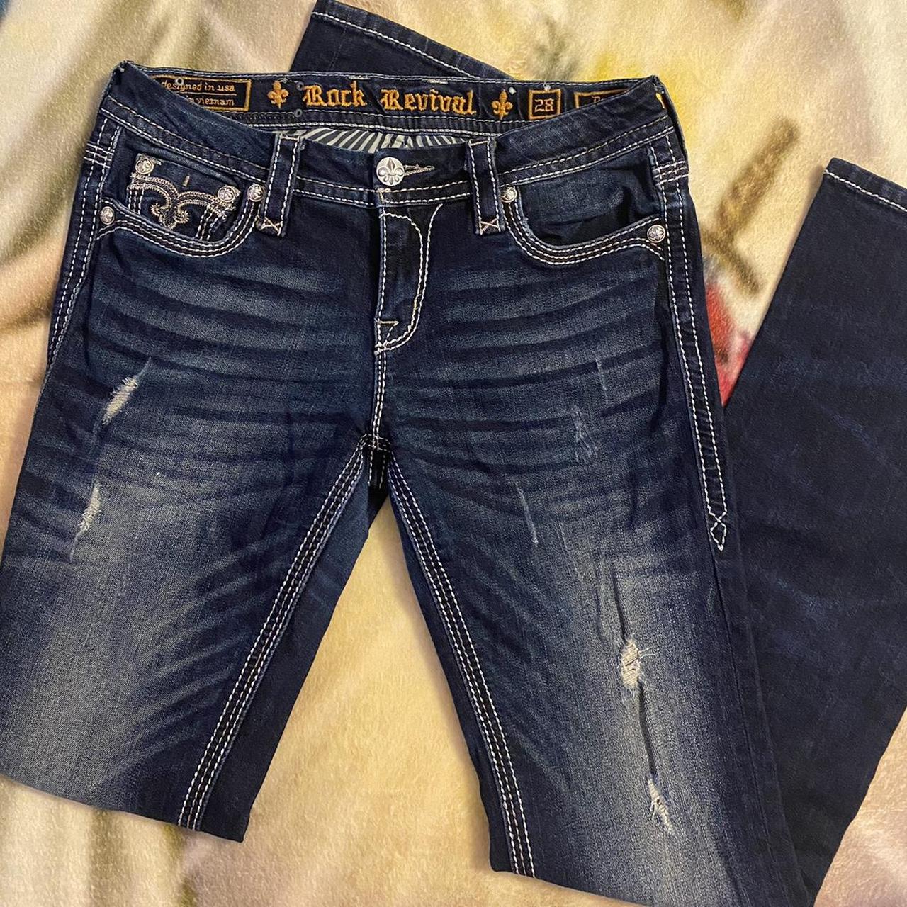 Rock Revival bootcut jeans - size 28 in women’s -... - Depop
