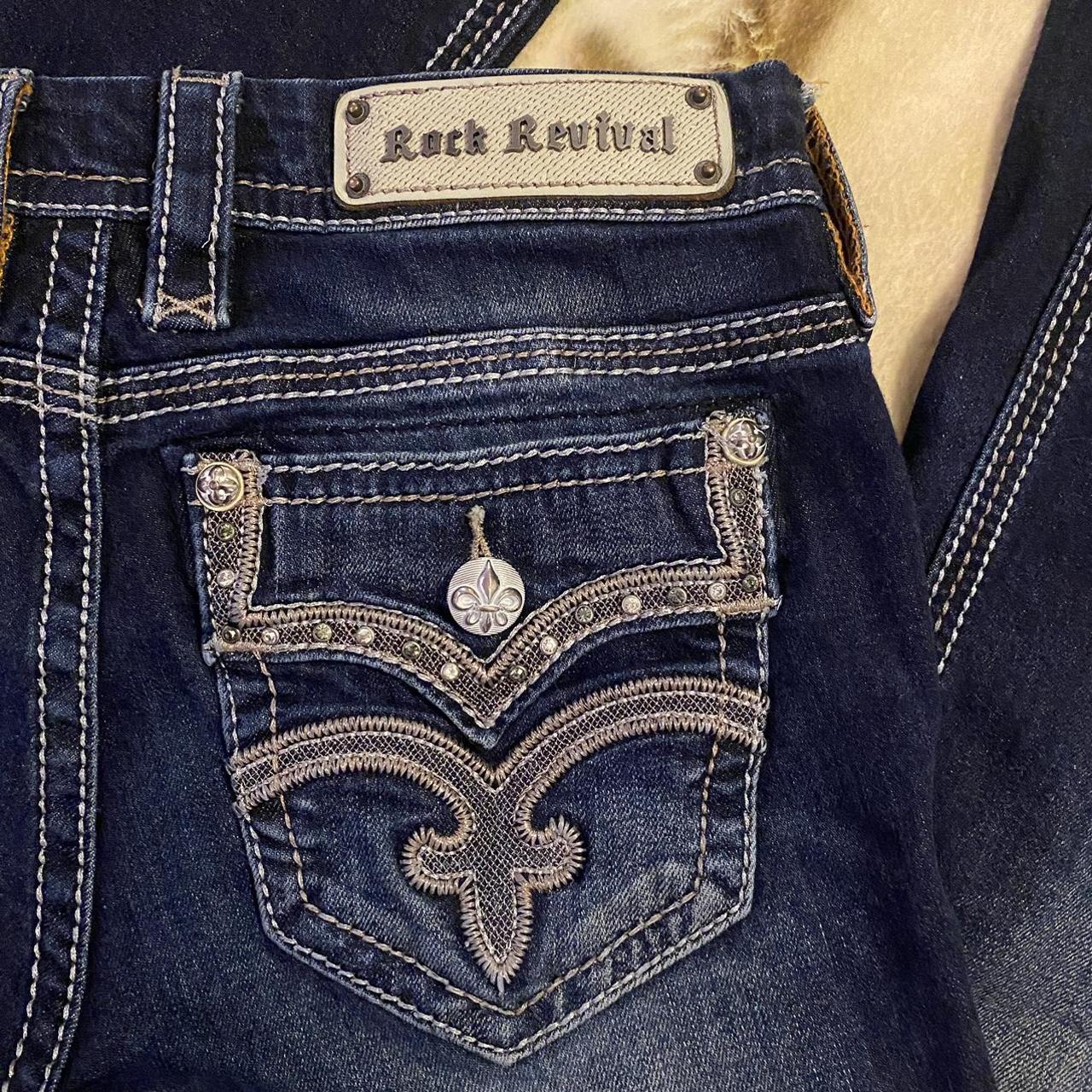 Rock Revival bootcut jeans - size 28 in women’s -... - Depop