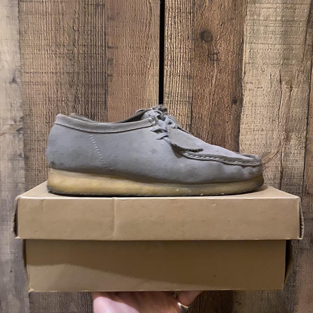 Clark’s Wallabees Used Condition- some marks UK10 - Depop