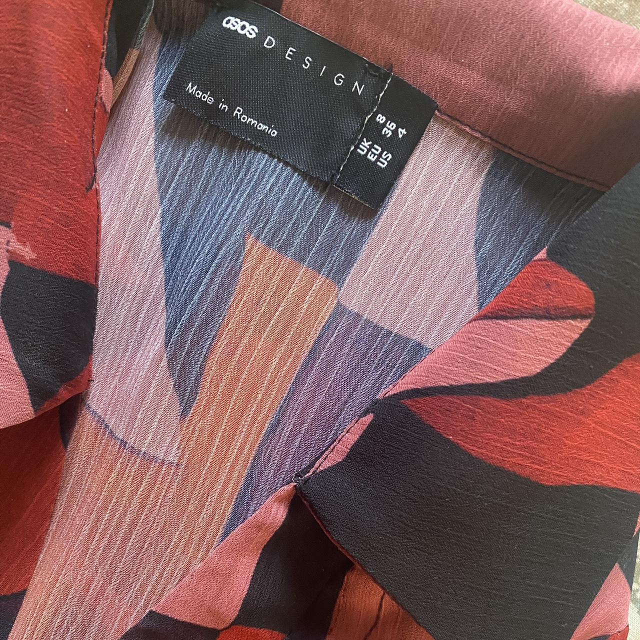 Asos mesh abstract shirt | Size 8 Price includes... - Depop