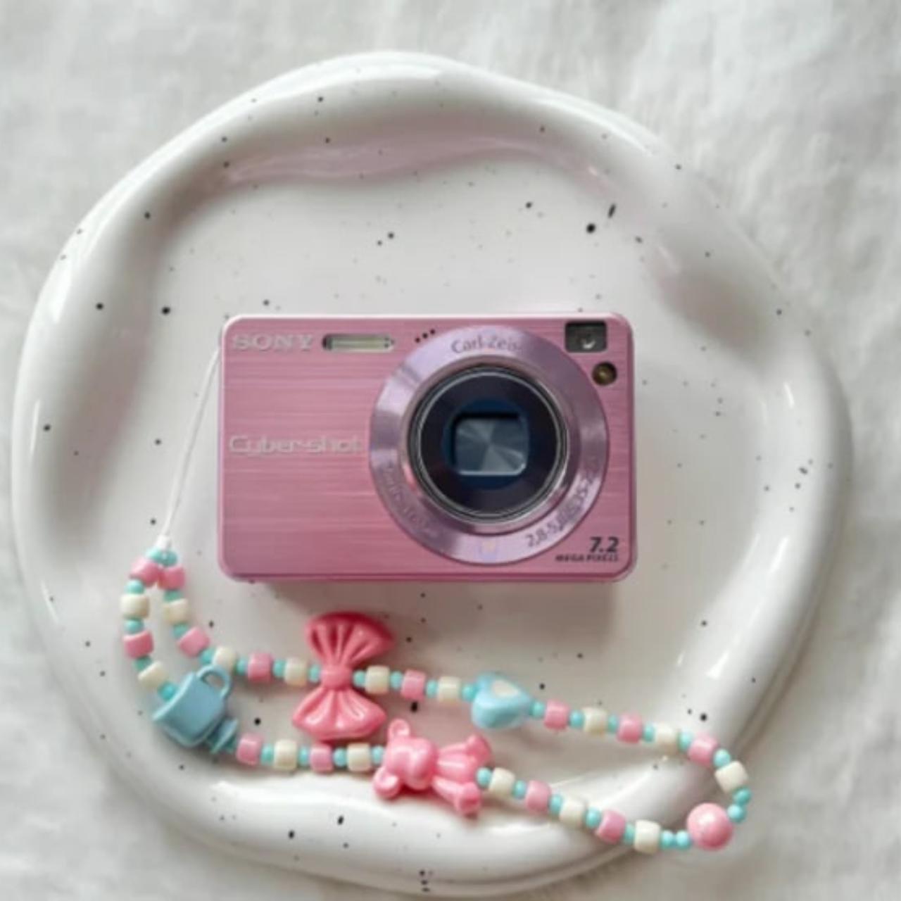 Sony pink Cyber-shot DSC-W120 Digital Camera - Depop