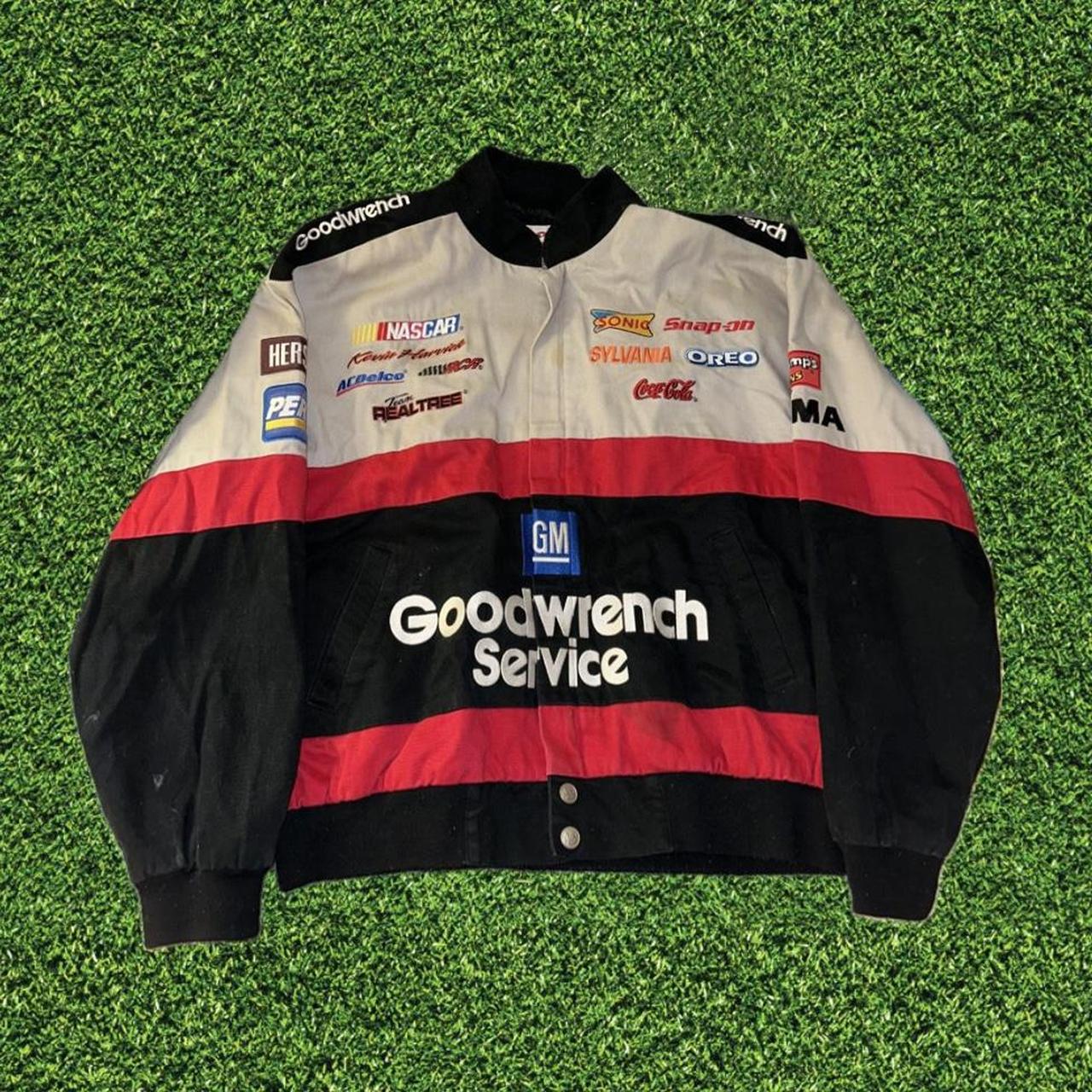 Chase Authentics Racecar Jacket - Small stain show... - Depop
