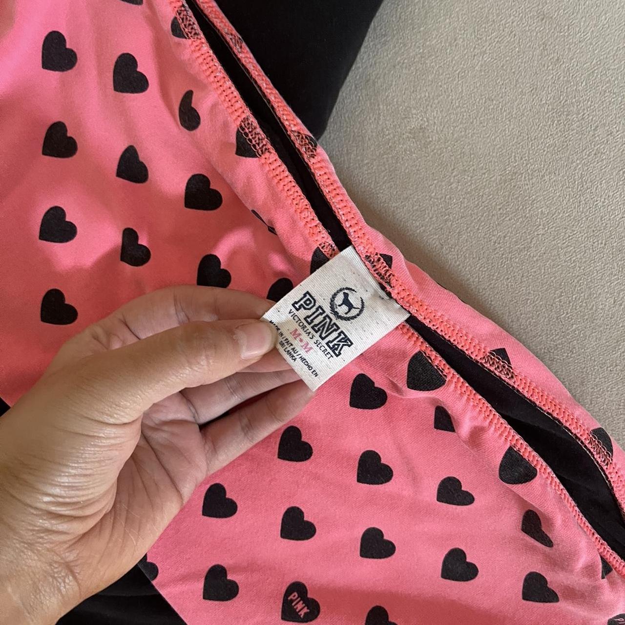 VINTAGE EARLY 2000 VICTORIA’S SECRET PINK HEARTS... - Depop