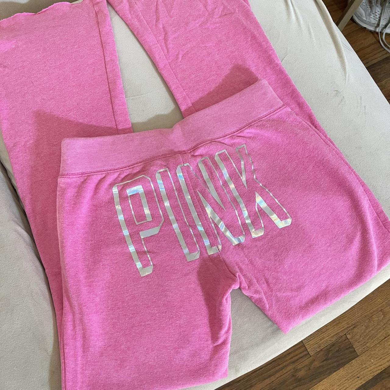 VINTAGE EARLY 2000 VICTORIA’S SECRET PINK FLARE... - Depop