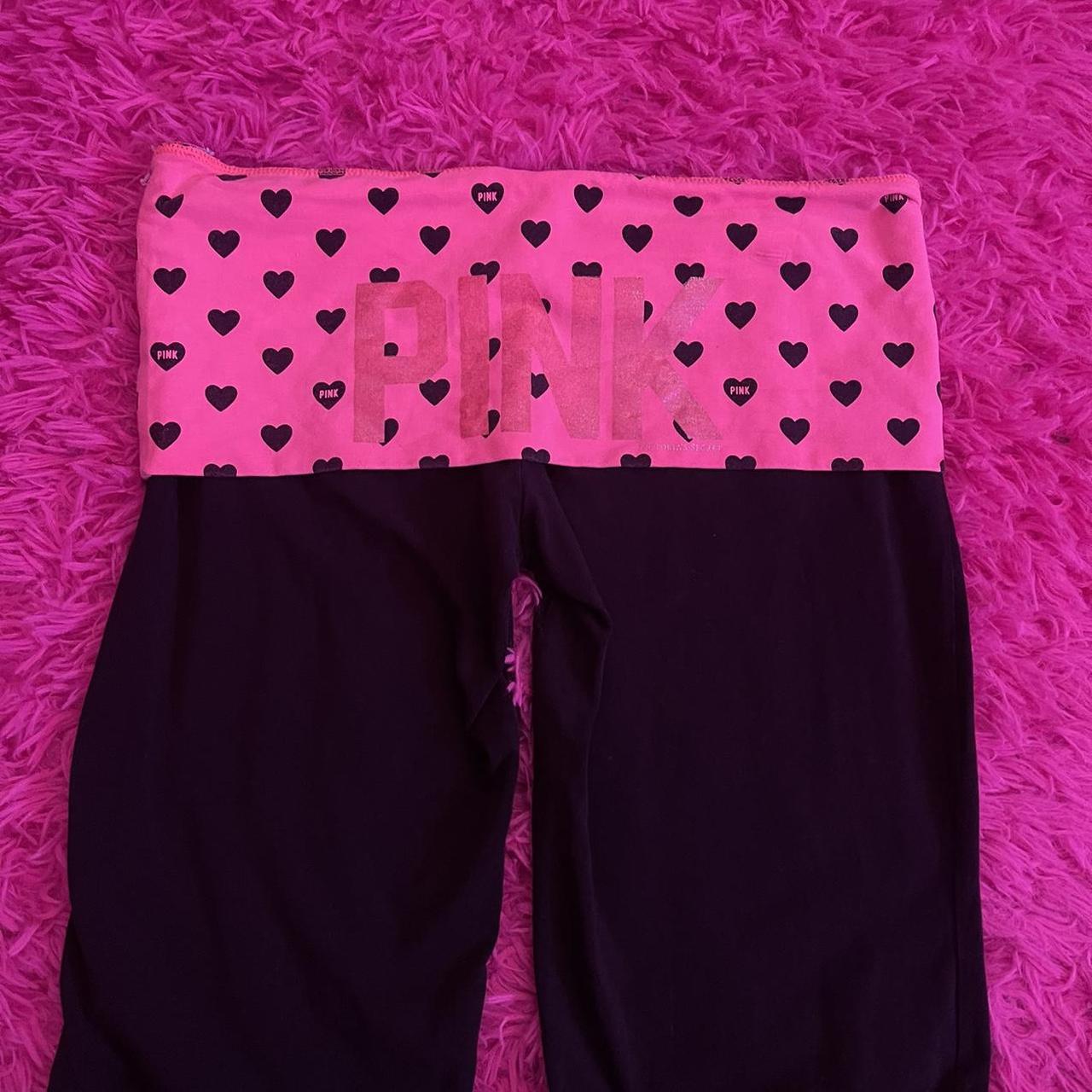 VINTAGE EARLY 2000 VICTORIA’S SECRET PINK HEARTS... - Depop