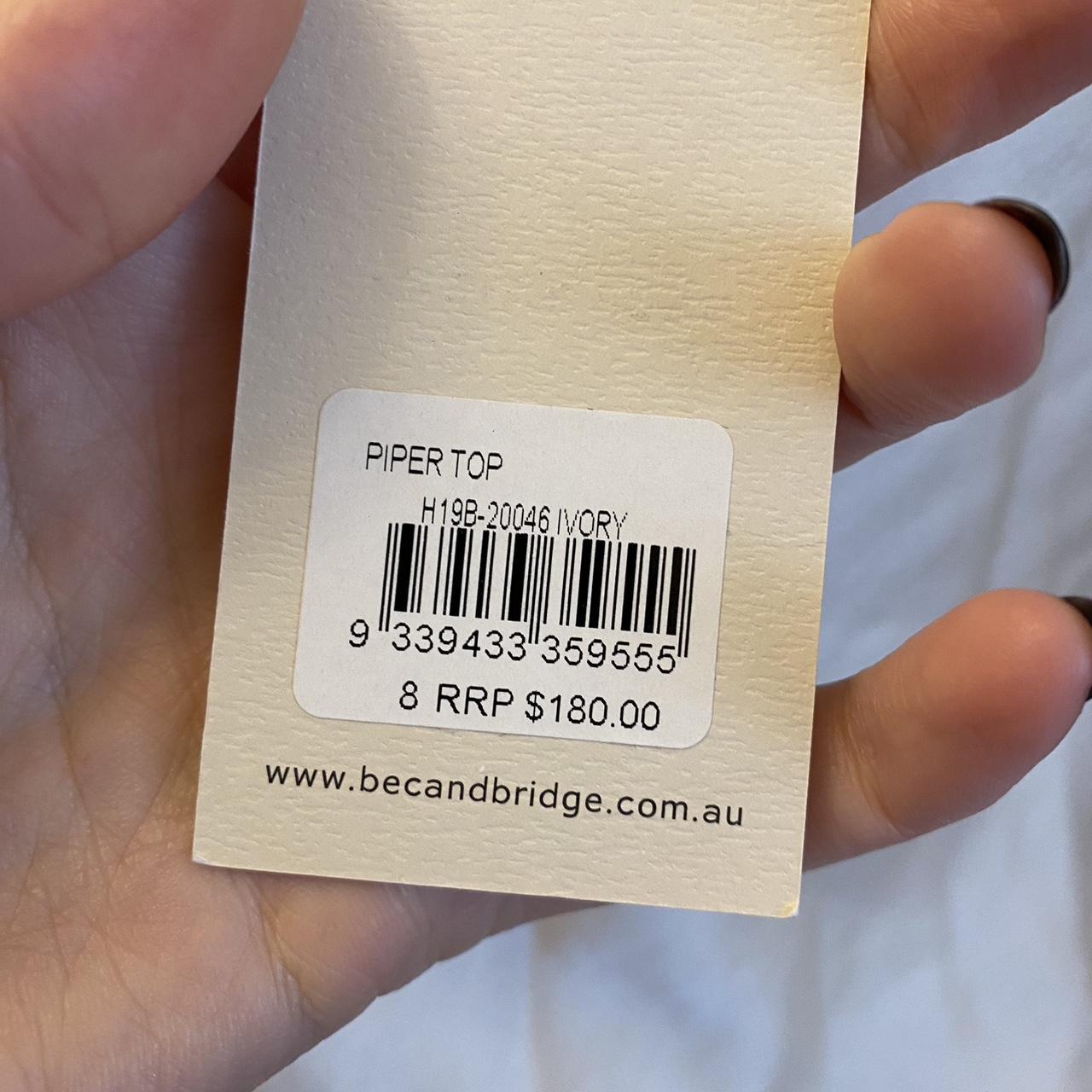 Bec and bridge piper top in ivory! Super flattering... - Depop