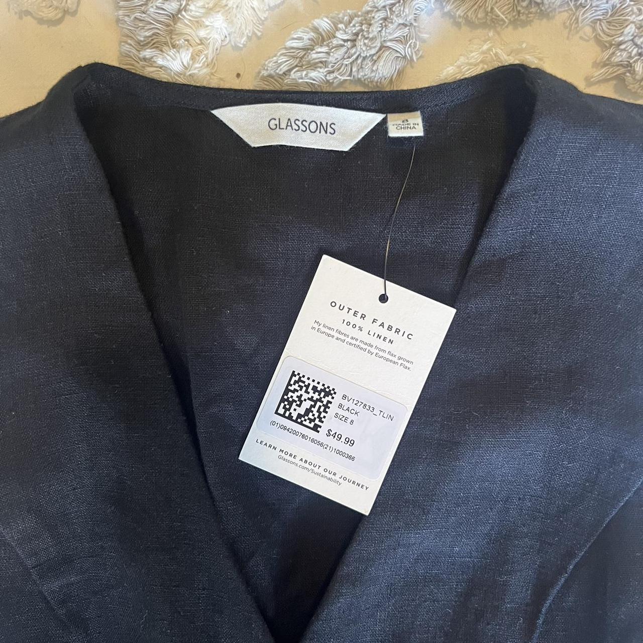 Glassons linen vest and shorts set Size small in... - Depop